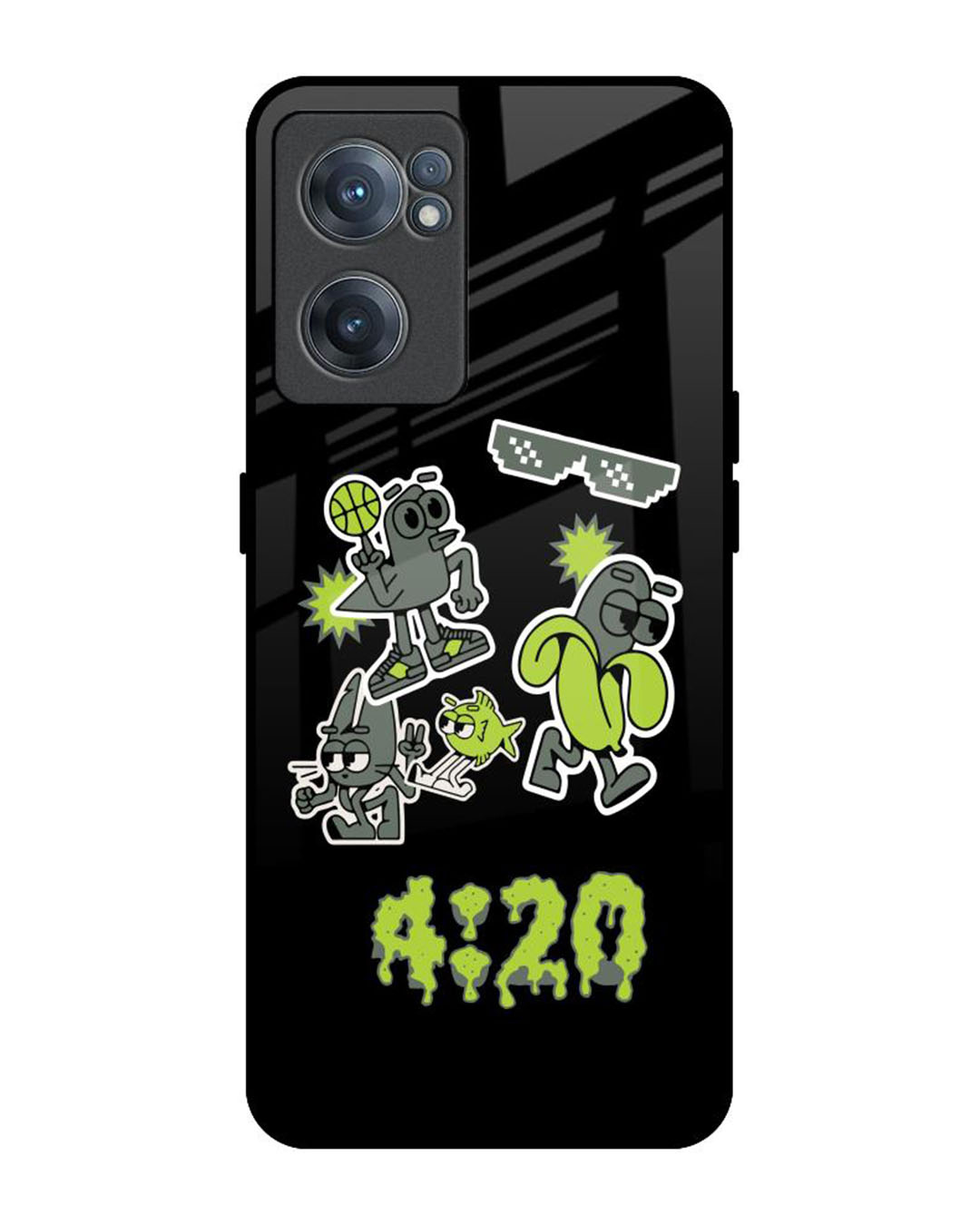 Buy 04:20 Sticker Pack Premium Glass Cover for OnePlus Nord CE 2 5G ...