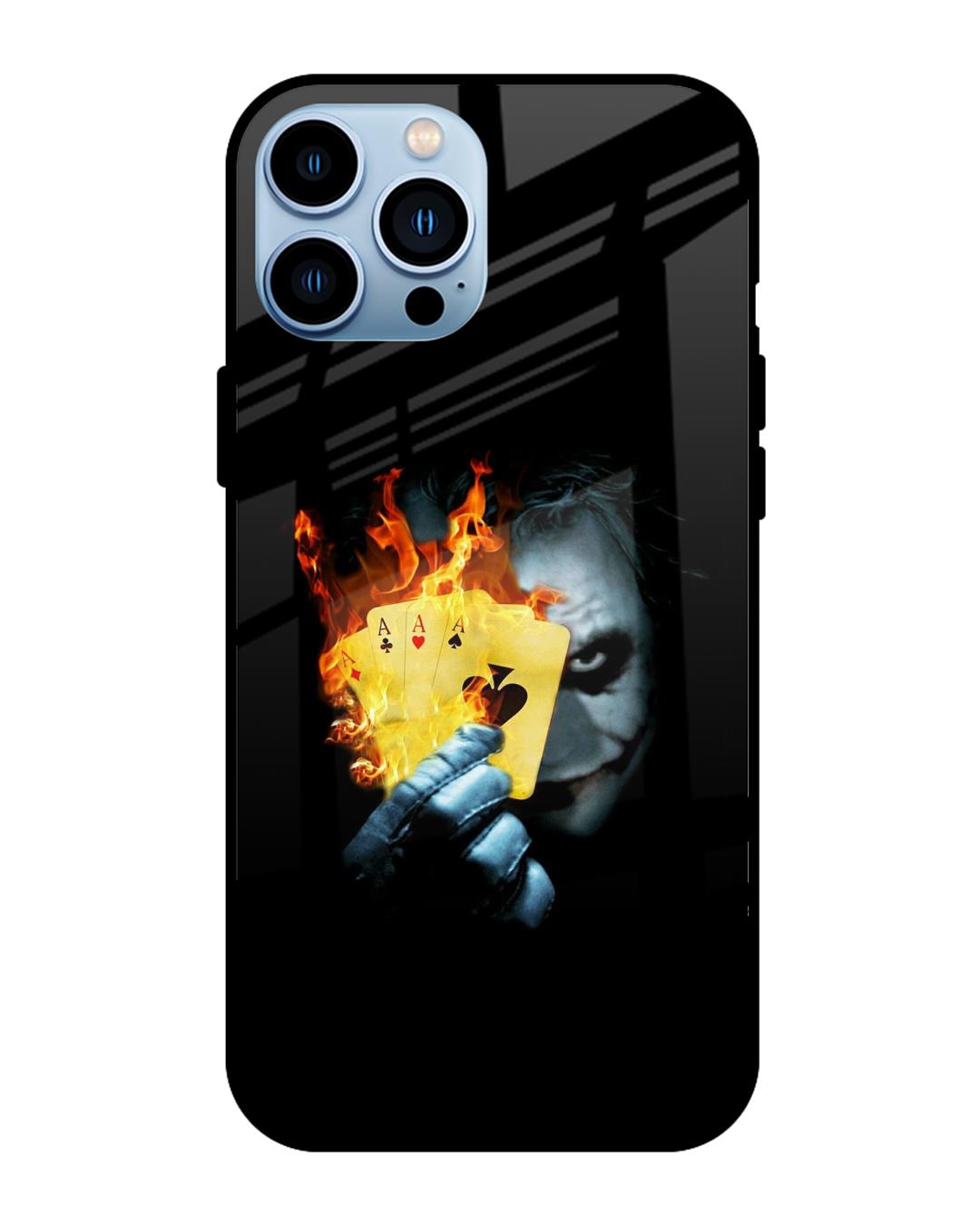 Buy AAA Joker Premium Glass Case for Apple iPhone 13 Pro Max (Shock ...
