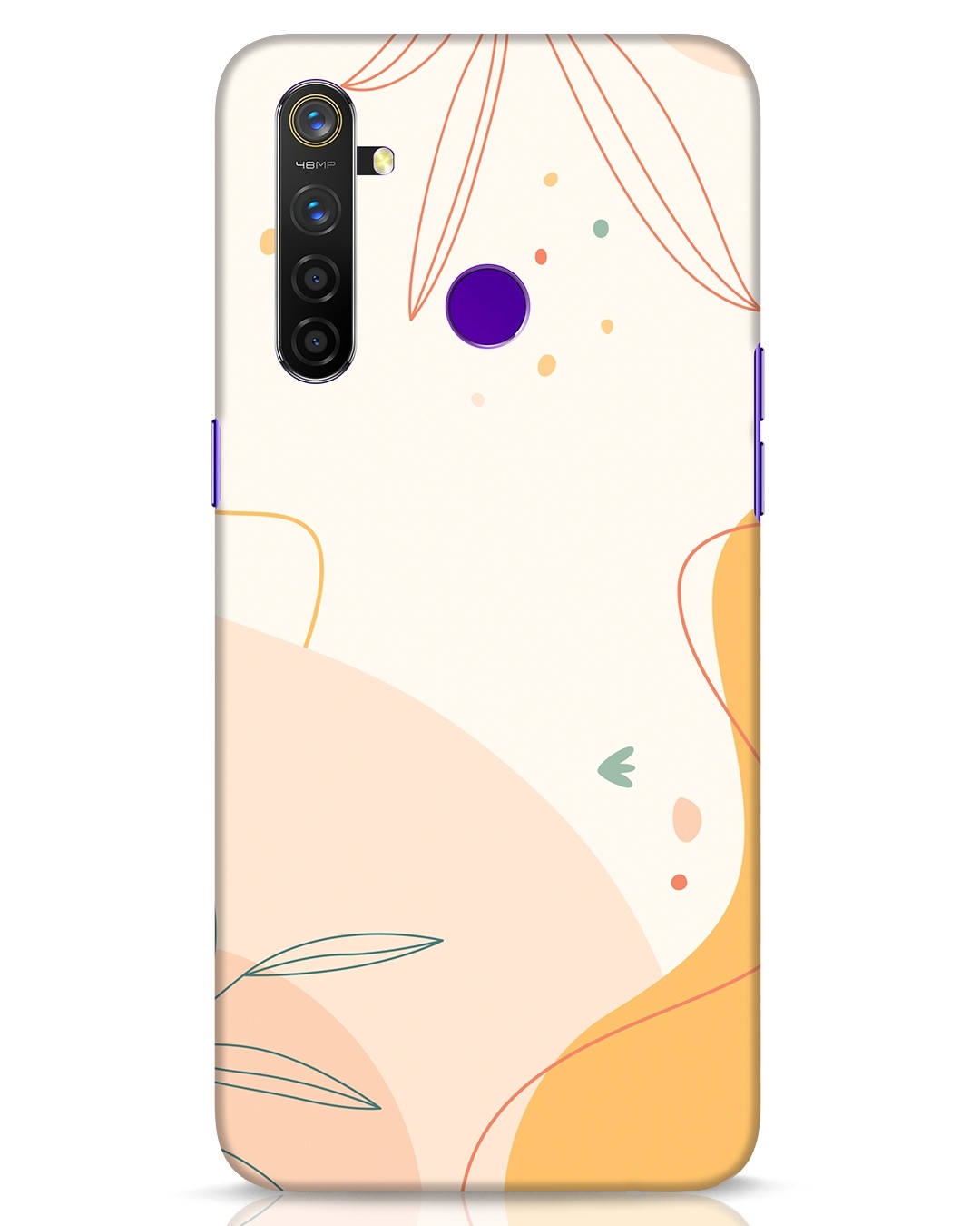 Buy Abstract Lineart Designer Hard Cover for Realme 5 Pro Online in ...