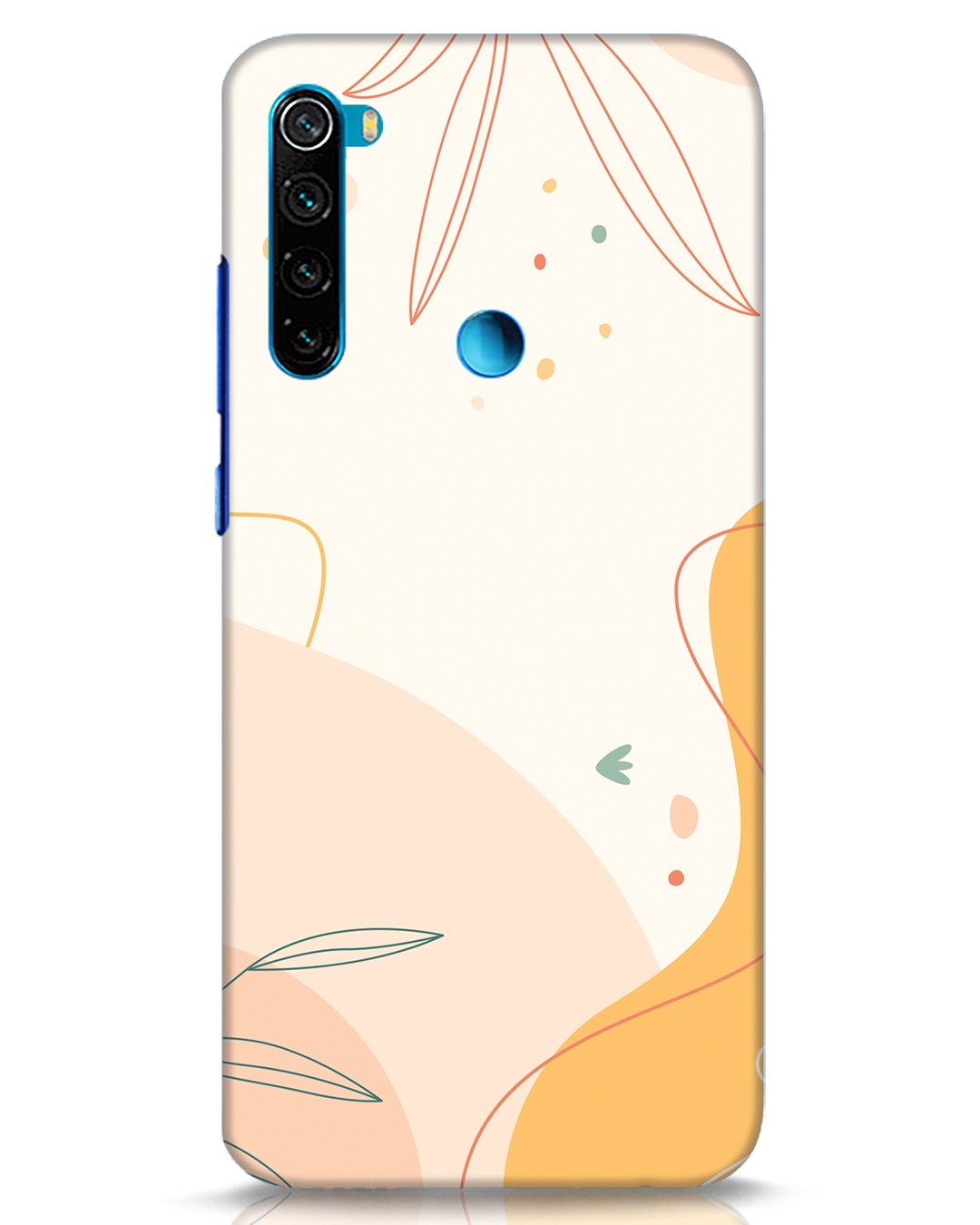 Buy Abstract Lineart Designer Hard Cover for Xiaomi Redmi Note 8 Online ...