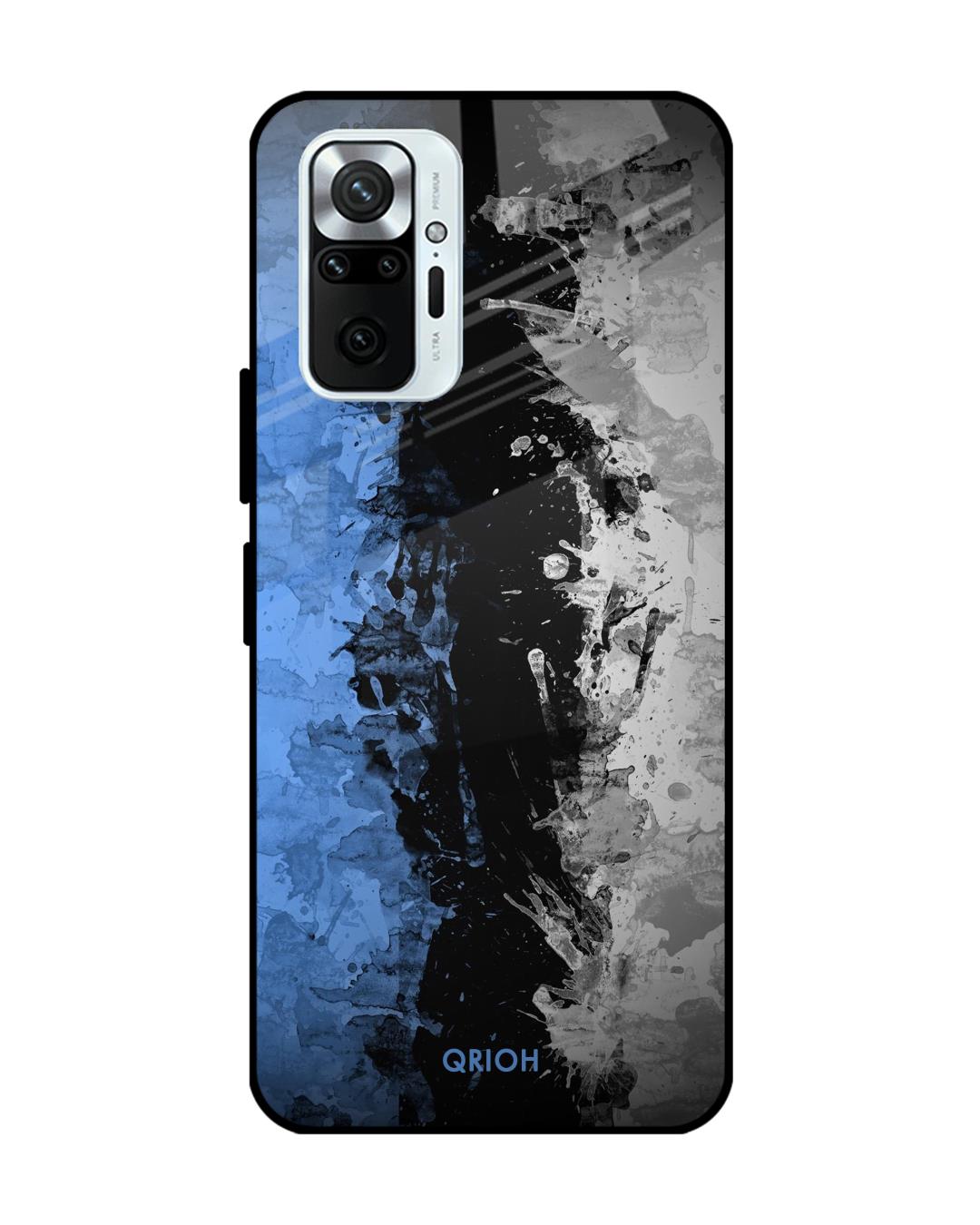 Buy Abstract Printed Premium Glass Cover For Xiaomi Redmi Note 10 Pro ...
