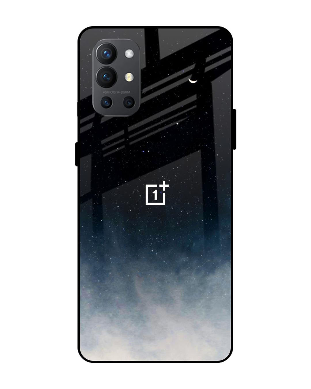 Buy Aesthetic Sky Premium Glass Case for OnePlus 9R(Shock Proof ...