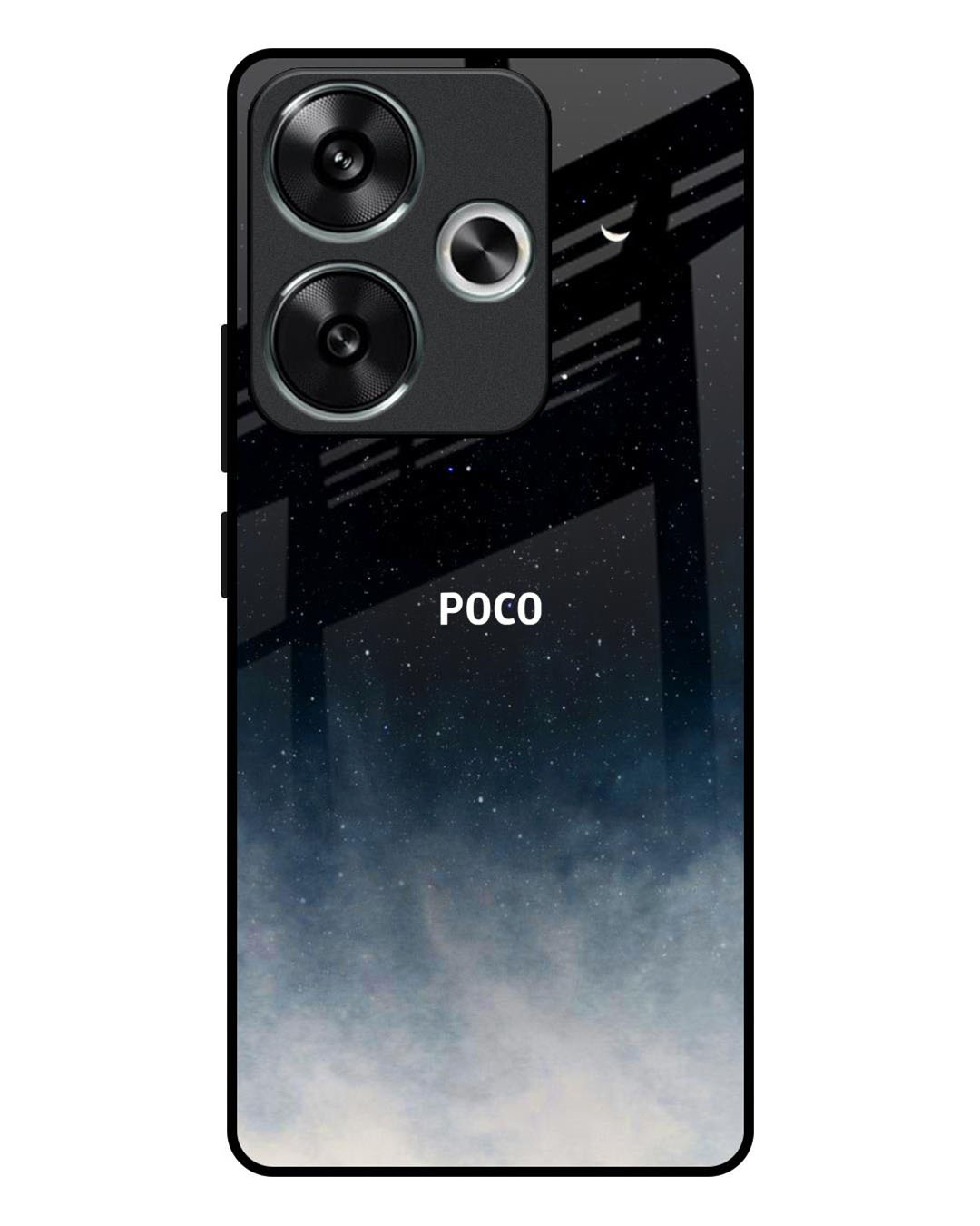 Buy Aesthetic Sky Premium Glass Cover for Poco F6 5G(Shock Proof ...