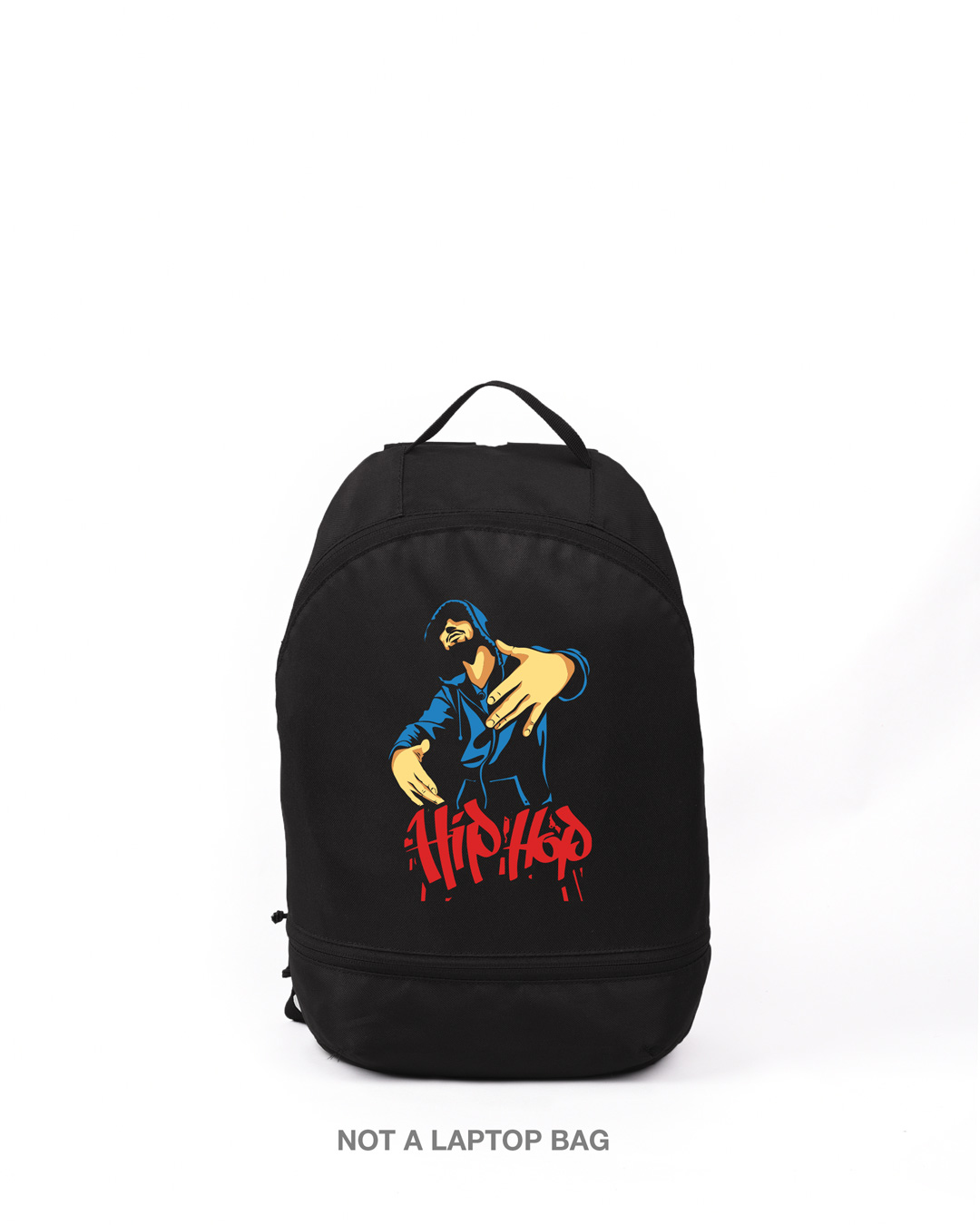 Buy All About Hip Hop Printed Small Backpack Online in India at Bewakoof