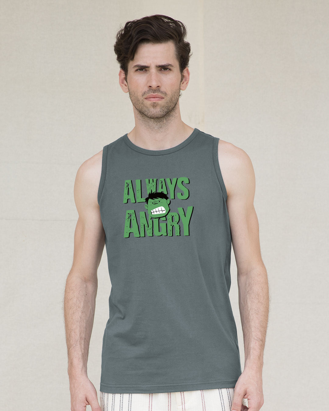 Buy Always Angry Vest (AVL) Online at Bewakoof