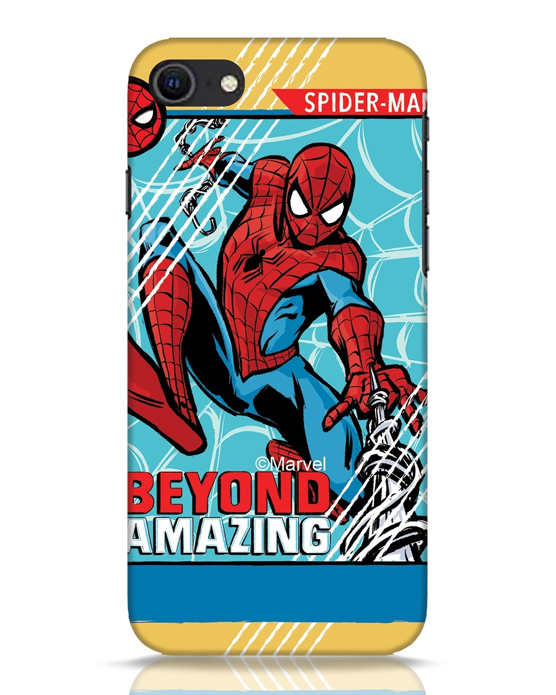 Buy Amazing Spiderman Designer Hard Cover for iPhone SE 2020 Online in ...