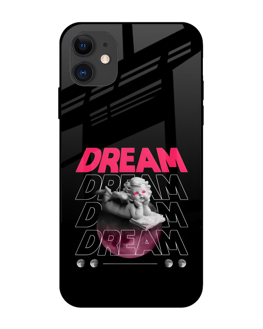 Buy Angel Dream Premium Glass Case for Apple iPhone 12 (Shock Proof ...