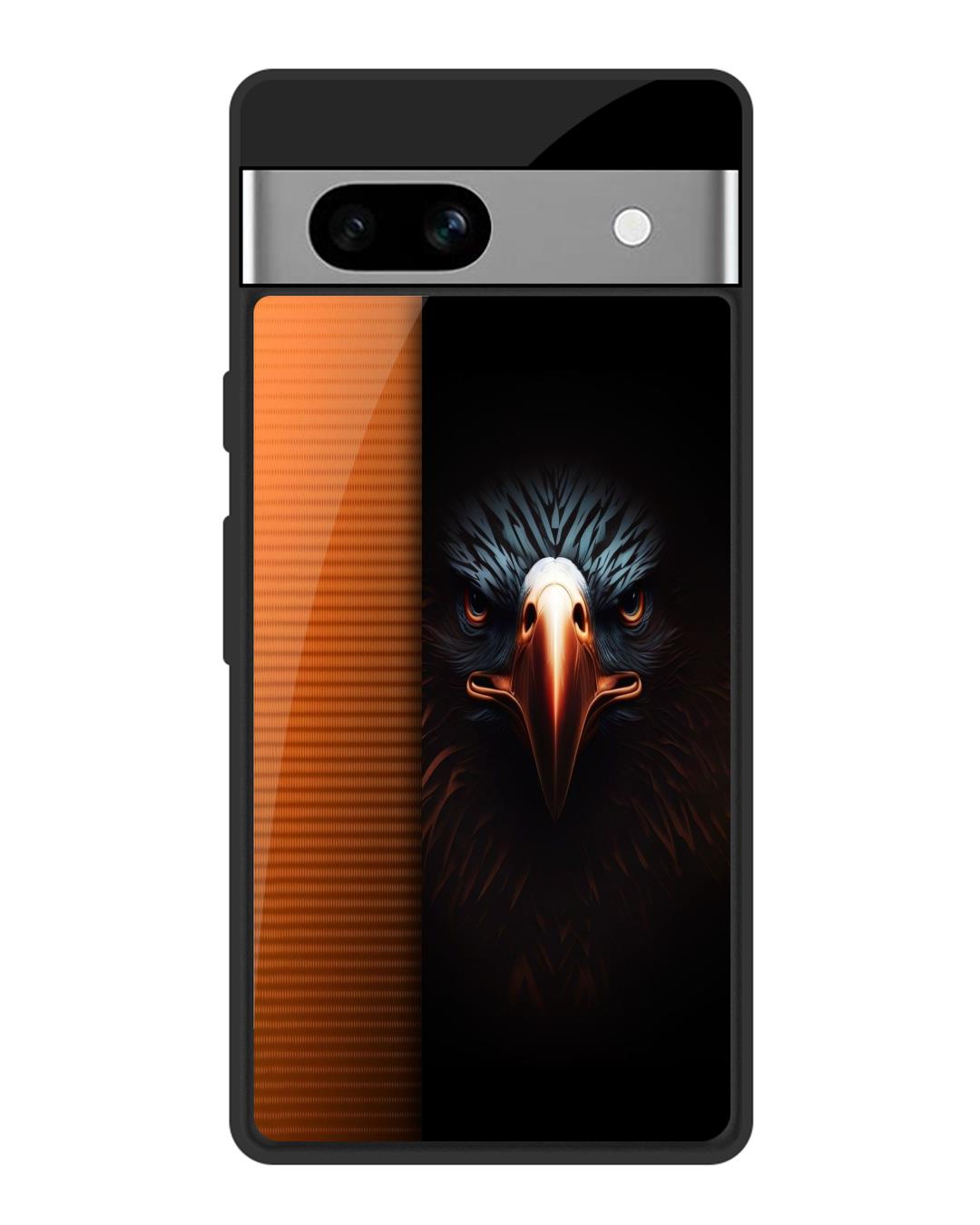 Buy Angry Eagle Premium Glass Case for Google Pixel 7a (Shock Proof ...