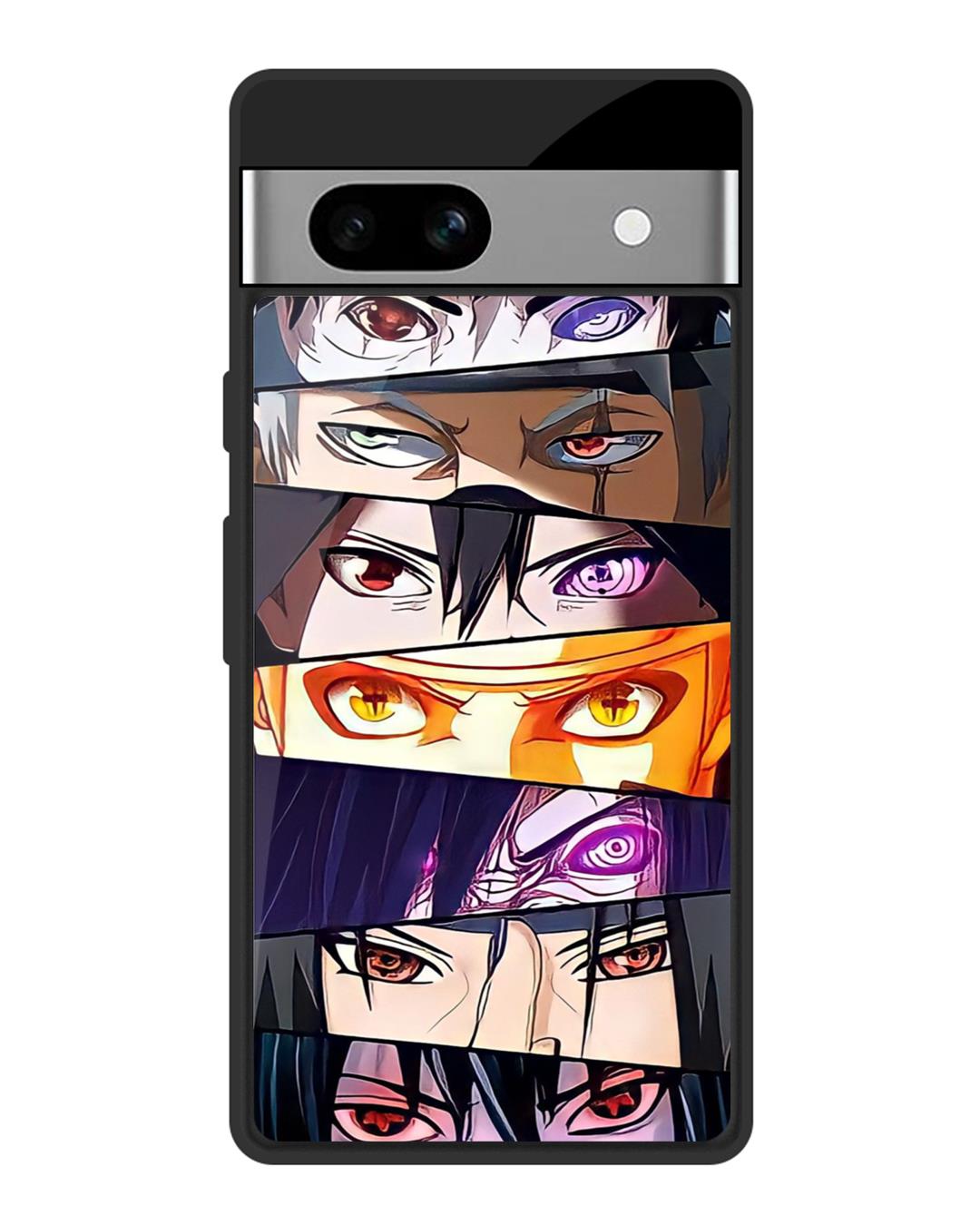 Buy Anime Eyes Premium Glass Case for Google Pixel 7a (Shock Proof ...
