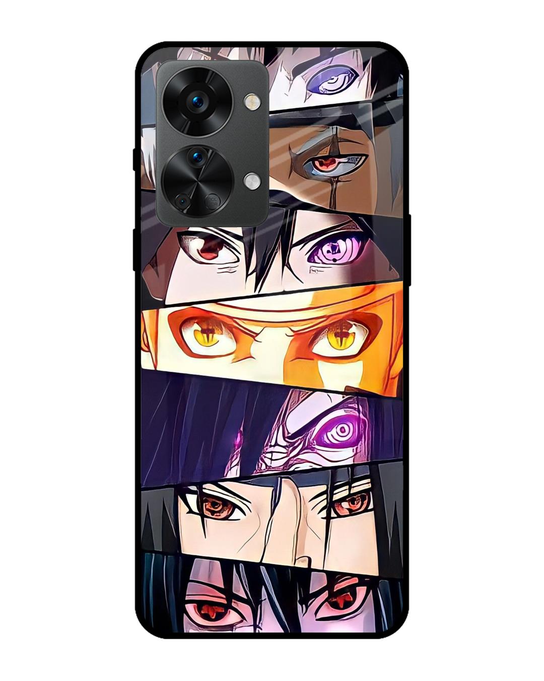 Buy Anime Eyes Premium Glass Case for OnePlus Nord 2T 5G (Shock Proof ...