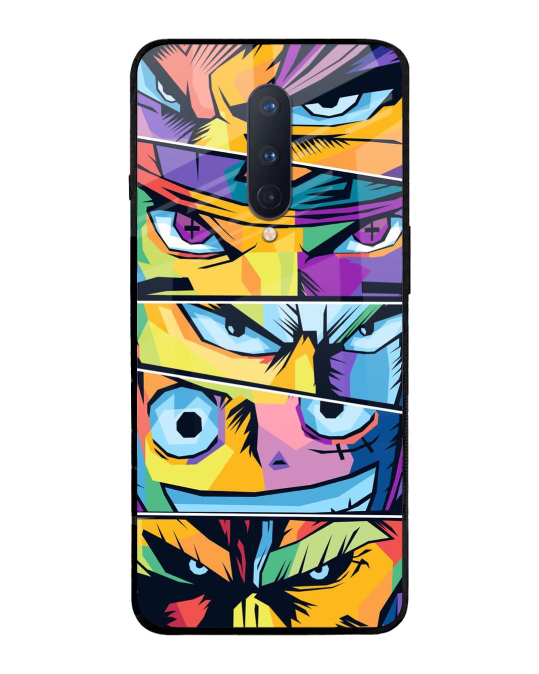Buy Anime Legends Premium Glass Case for OnePlus 8 (Shock Proof,Scratch ...