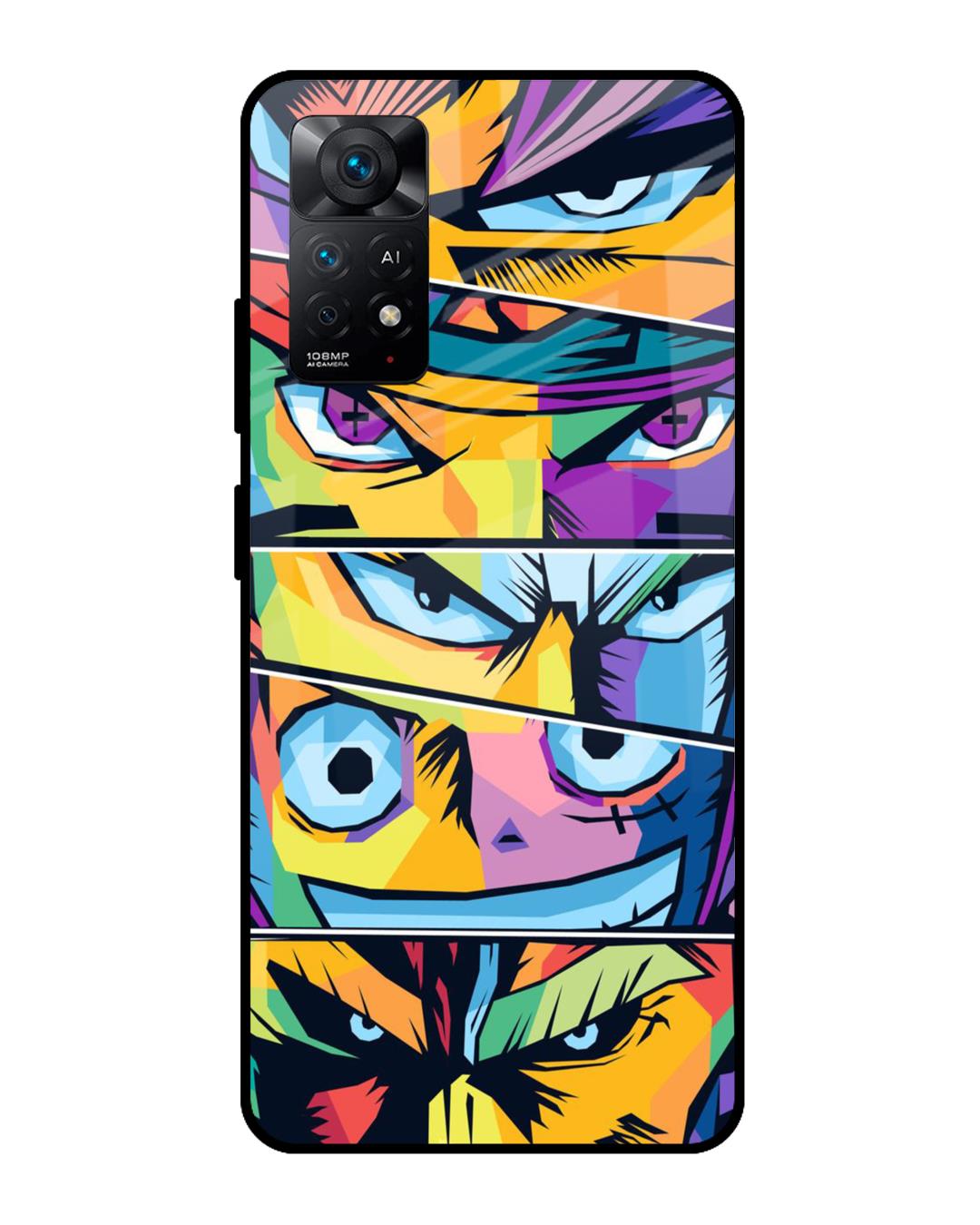 Buy Anime Legends Premium Glass Case for Redmi Note 11 Pro (Shock Proof ...