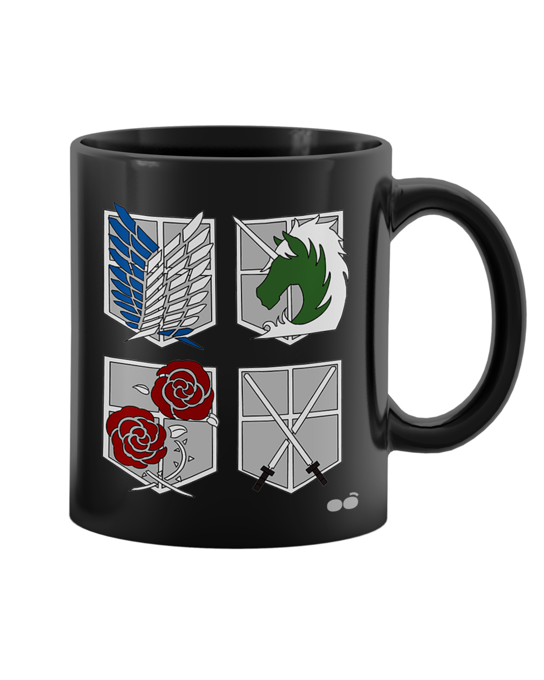 Buy AOT Emblems Coffee Mug (320ml) Online in India at Bewakoof