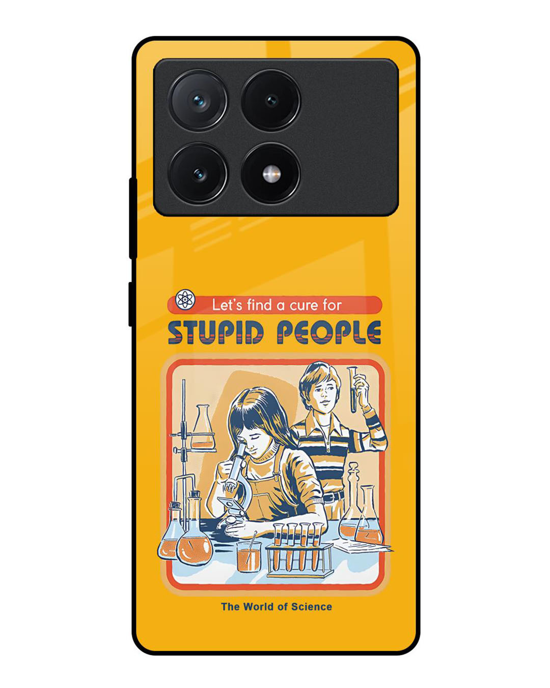 Buy Art Of Science Premium Glass Case for Poco X6 Pro 5G(Shock Proof ...