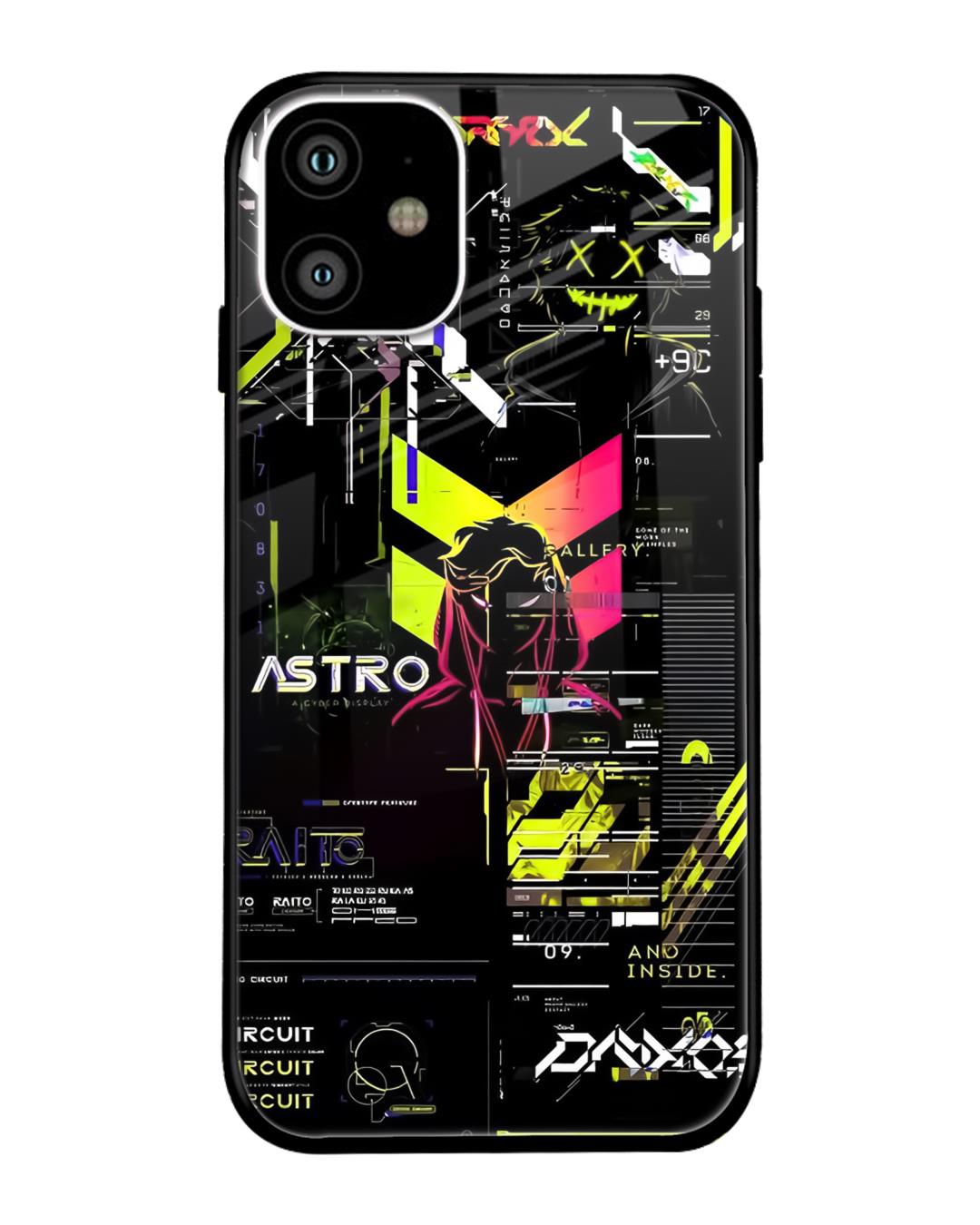 Buy Astro Glitch Premium Glass Case for Apple iPhone 11 (Shock Proof ...