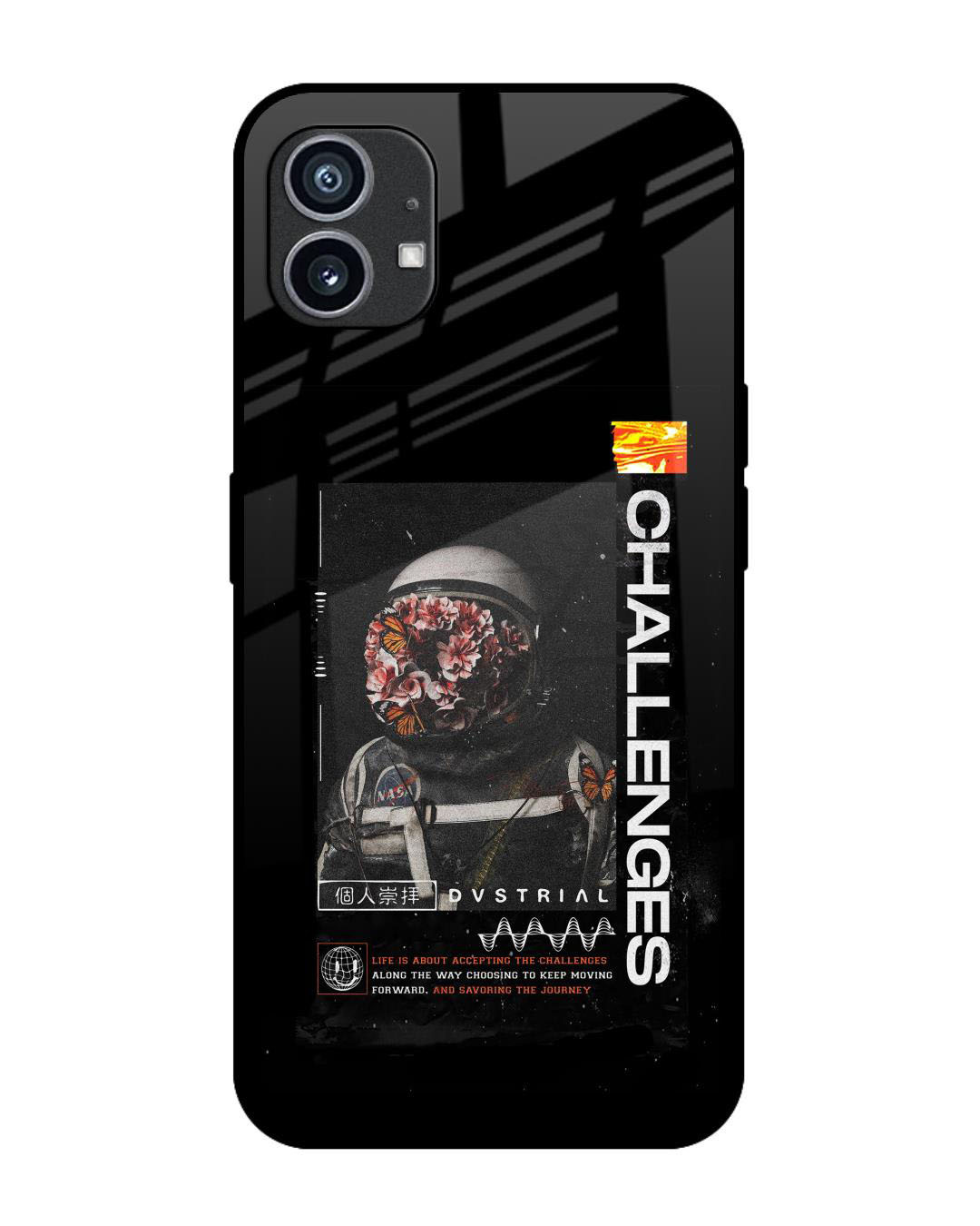 Buy Astronaut Challenge Premium Glass Case for Nothing Phone 1 (Shock ...