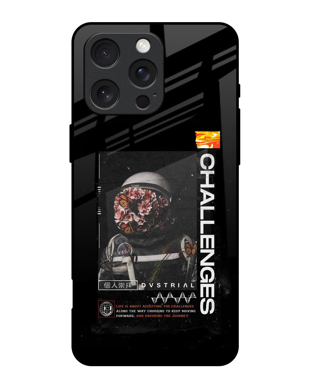 Buy Astronaut Challenge Premium Glass Cover for Apple iPhone 16 Pro ...