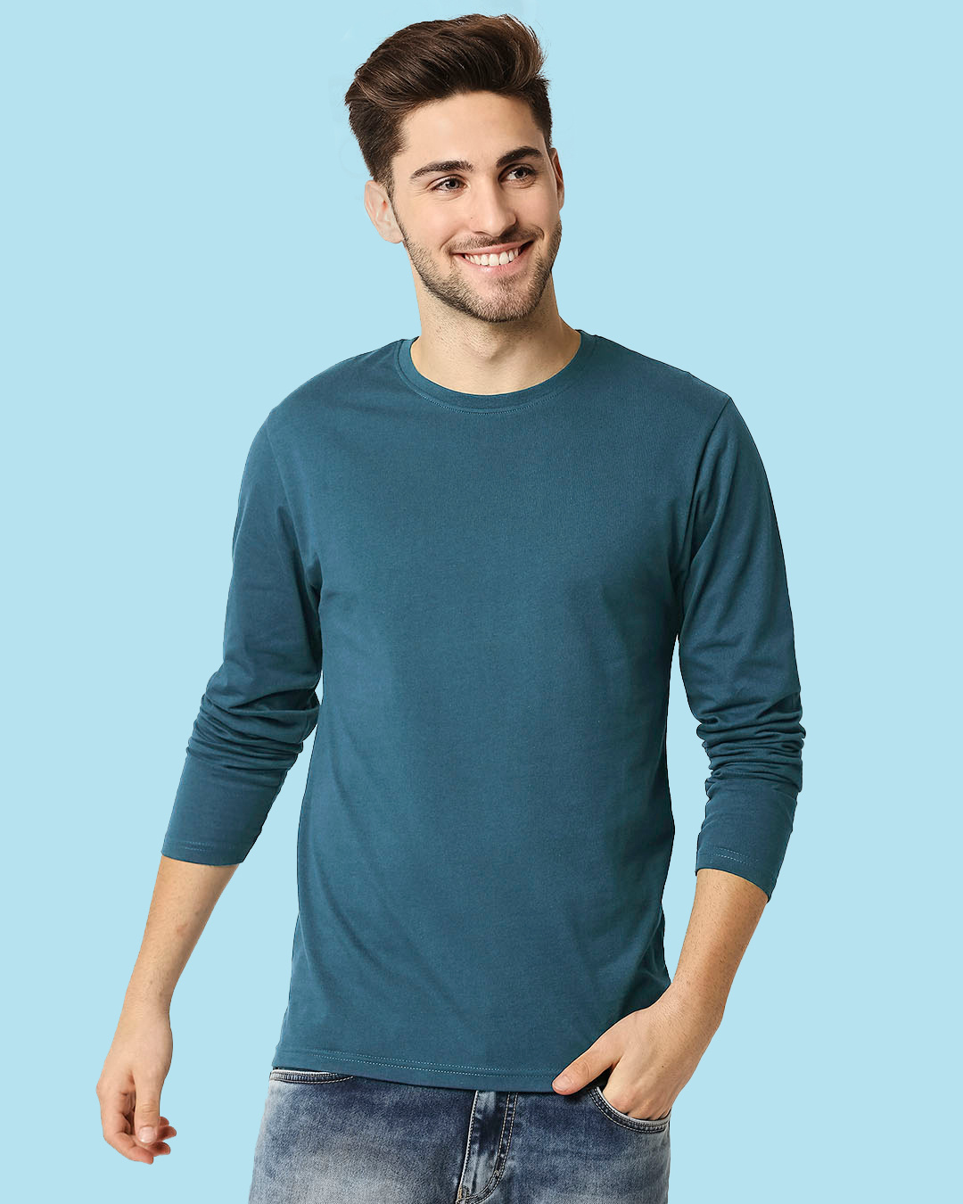 Buy Men's Atlantic Deep T-shirt Online at Bewakoof