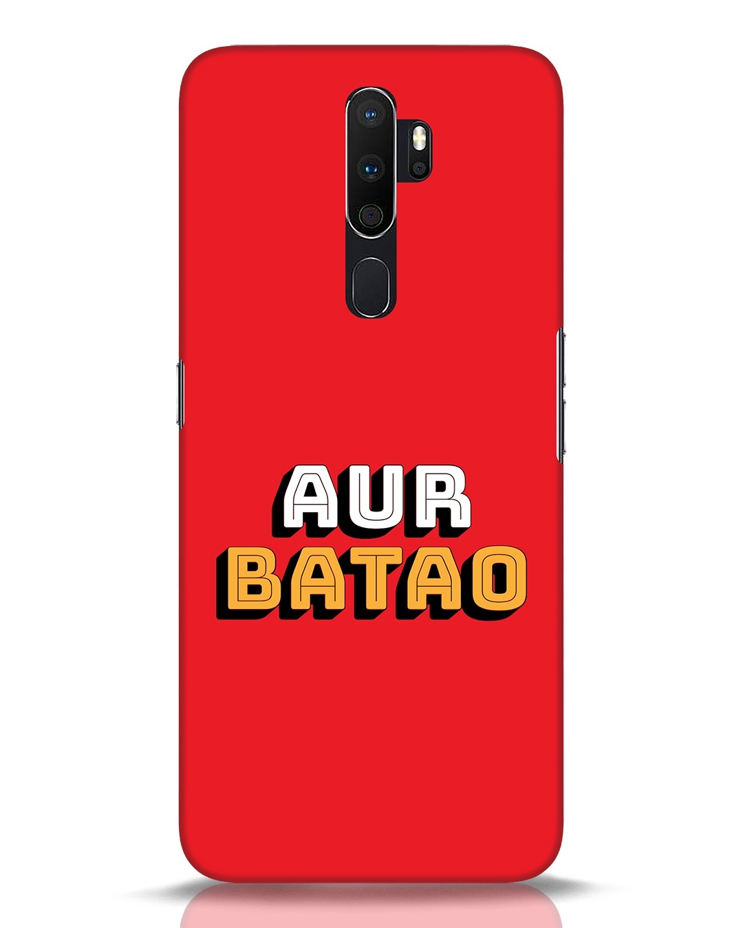 Buy Aur Batao Oppo A5 2020 Mobile Cover Online in India at Bewakoof
