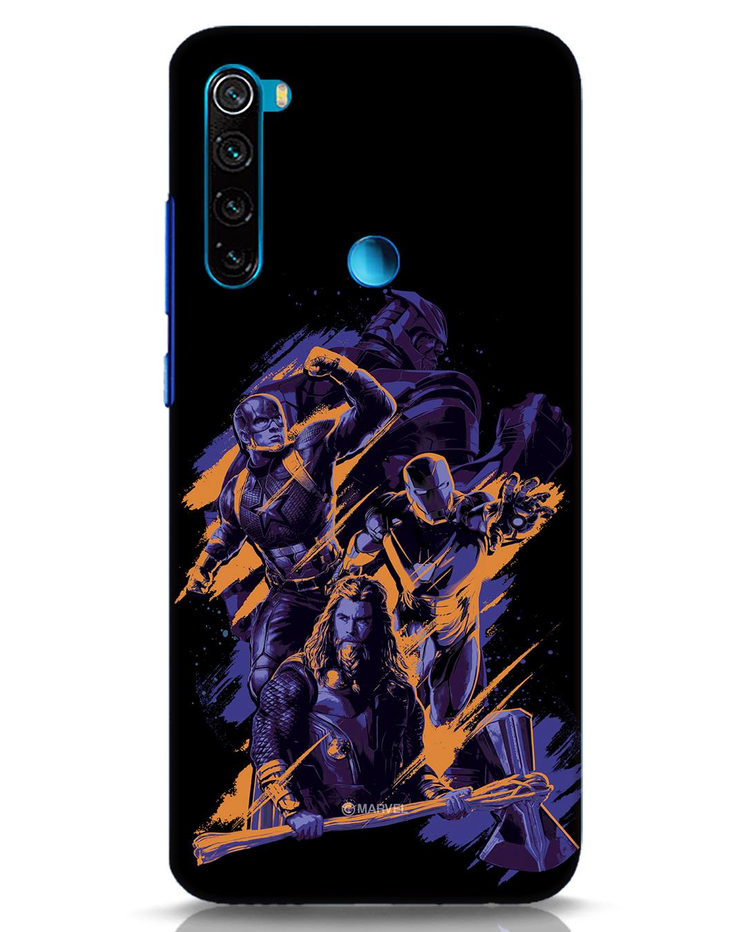 Buy Avenger Heroes Xiaomi Redmi Note 8 Mobile Cover (AVL) Online in ...