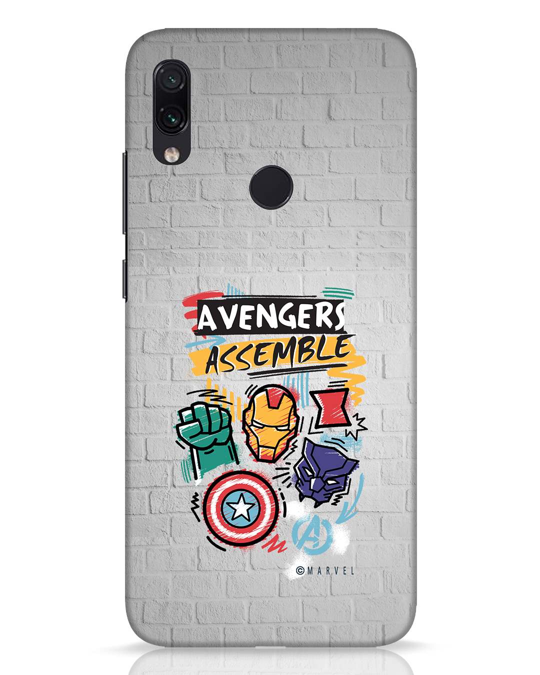 Buy Avengers Assemble Xiaomi Redmi Note 7 Pro Mobile Cover (AVL) Online ...