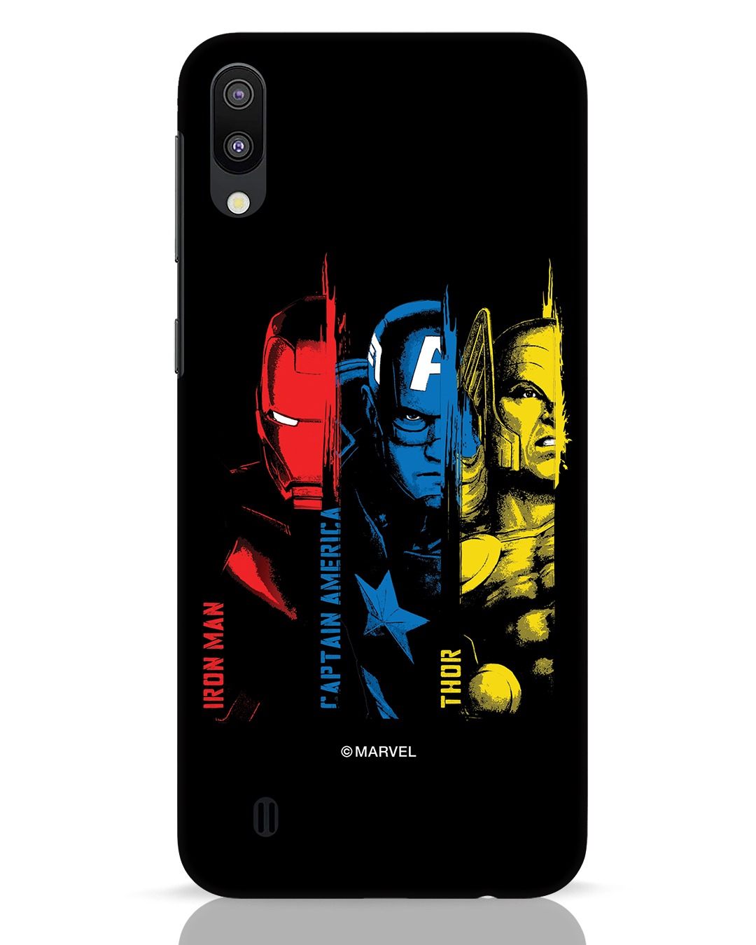 Buy Avengers Trio Samsung Galaxy M10 Mobile Cover (AVL) for Unisex ...