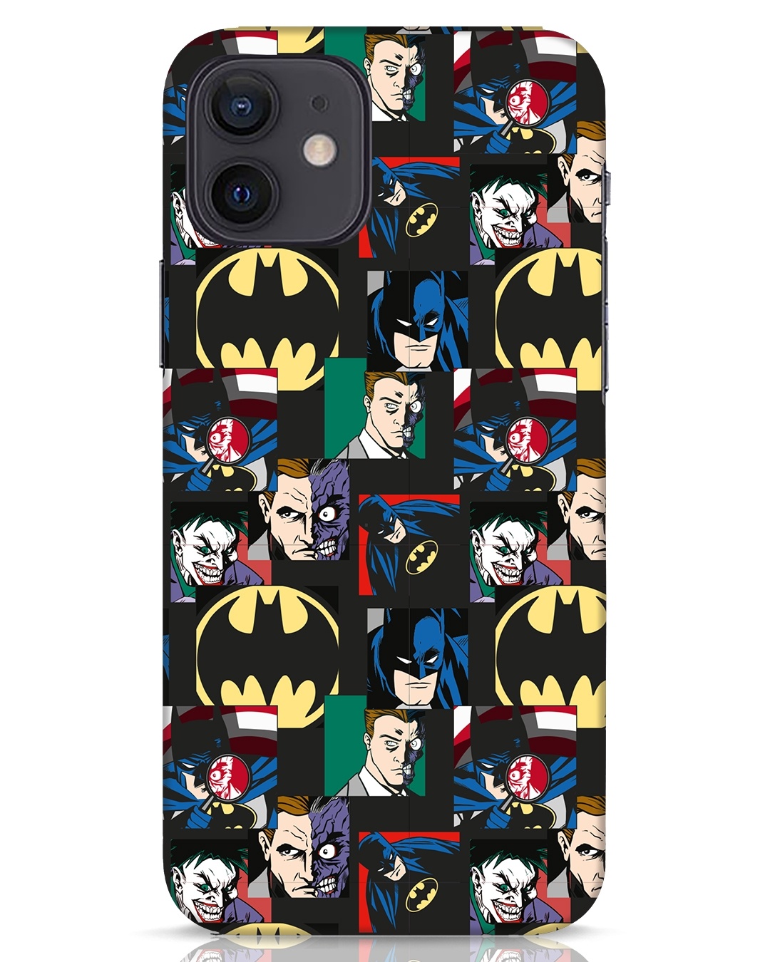 Buy Batman Collage Designer Hard Cover for iPhone 12 Online in India at ...
