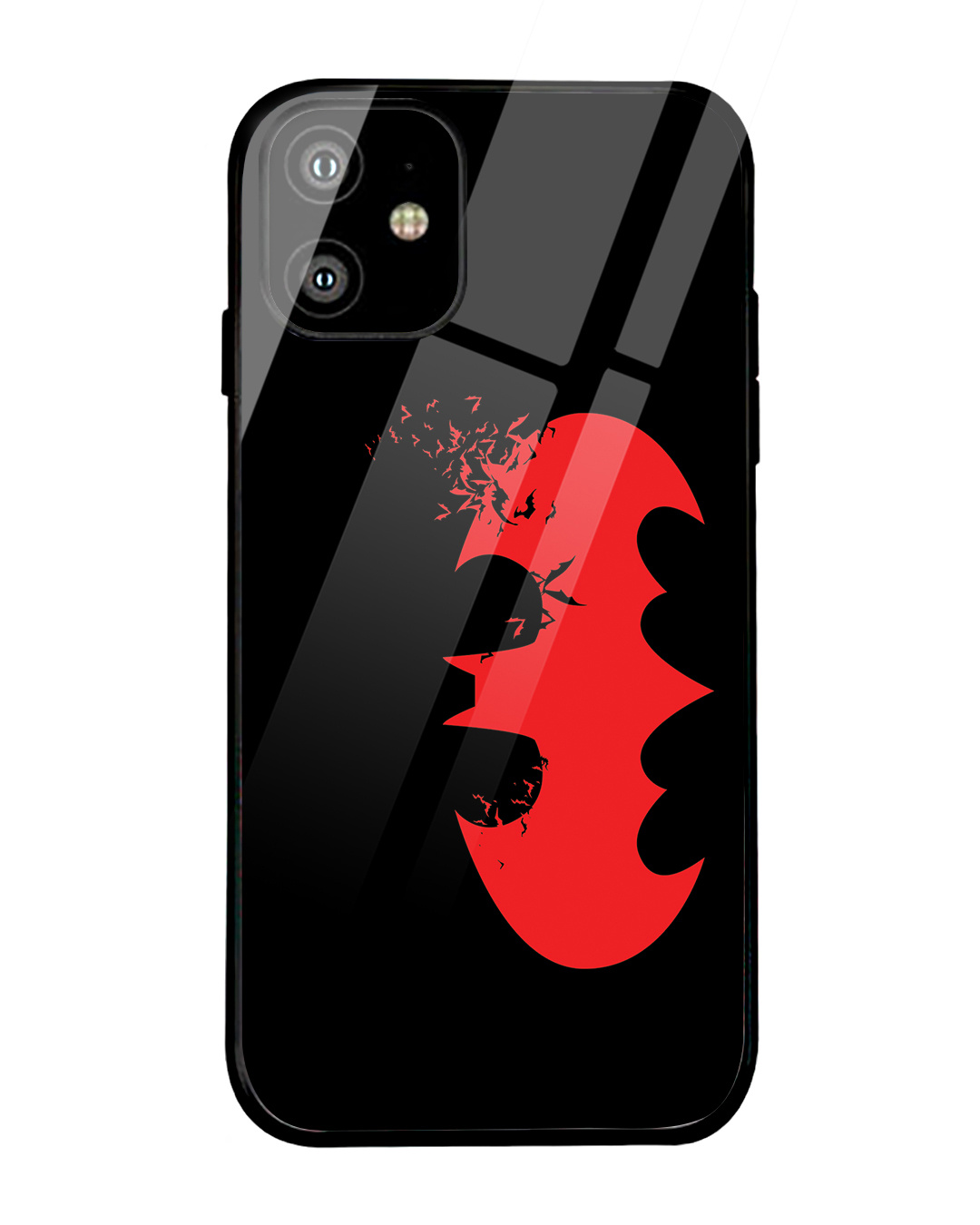 Buy Batman Flying Bats Premium Glass Cover for Apple iPhone 11 Online ...