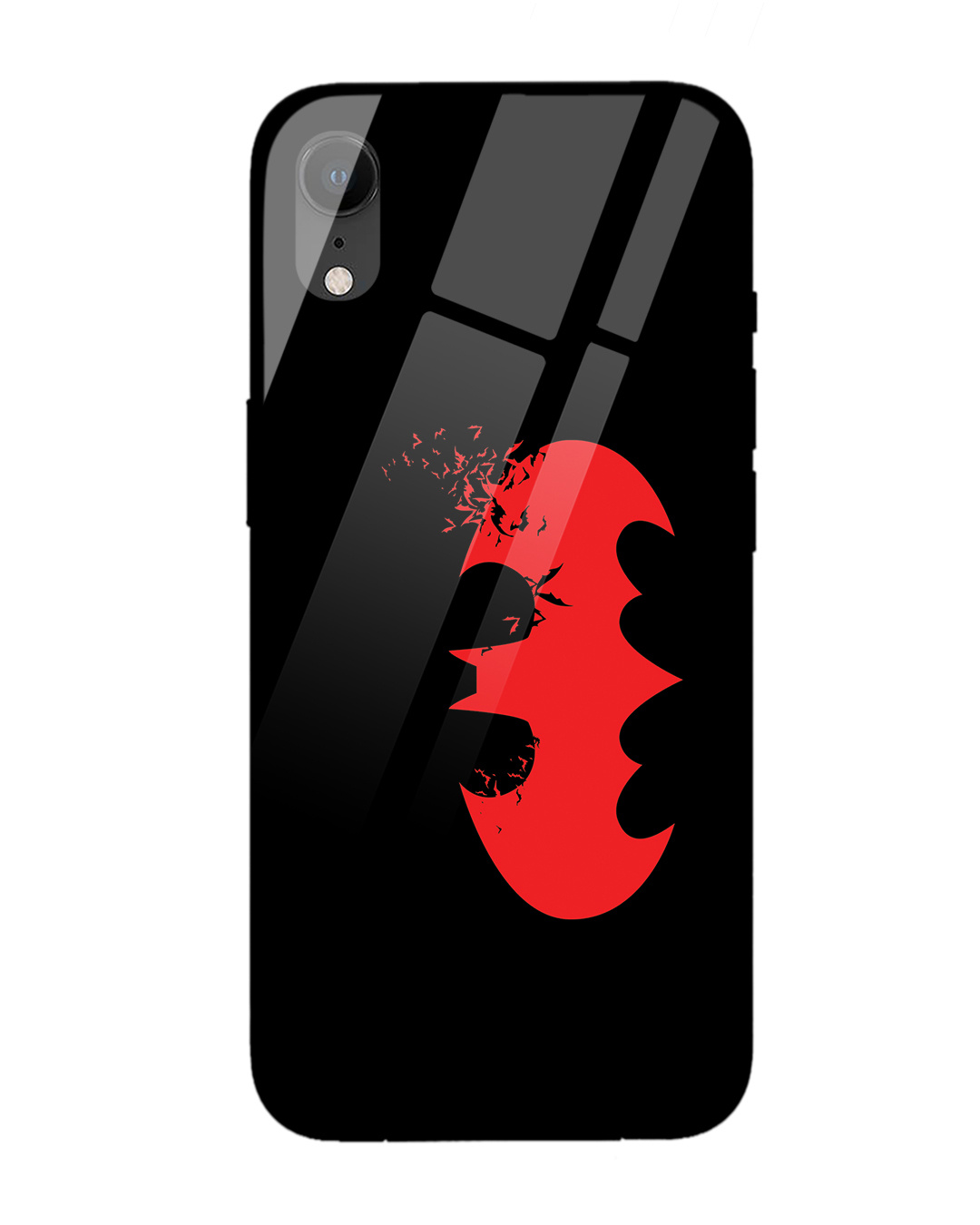 Buy Batman Flying Bats Premium Glass Cover for iPhone XR Online in ...