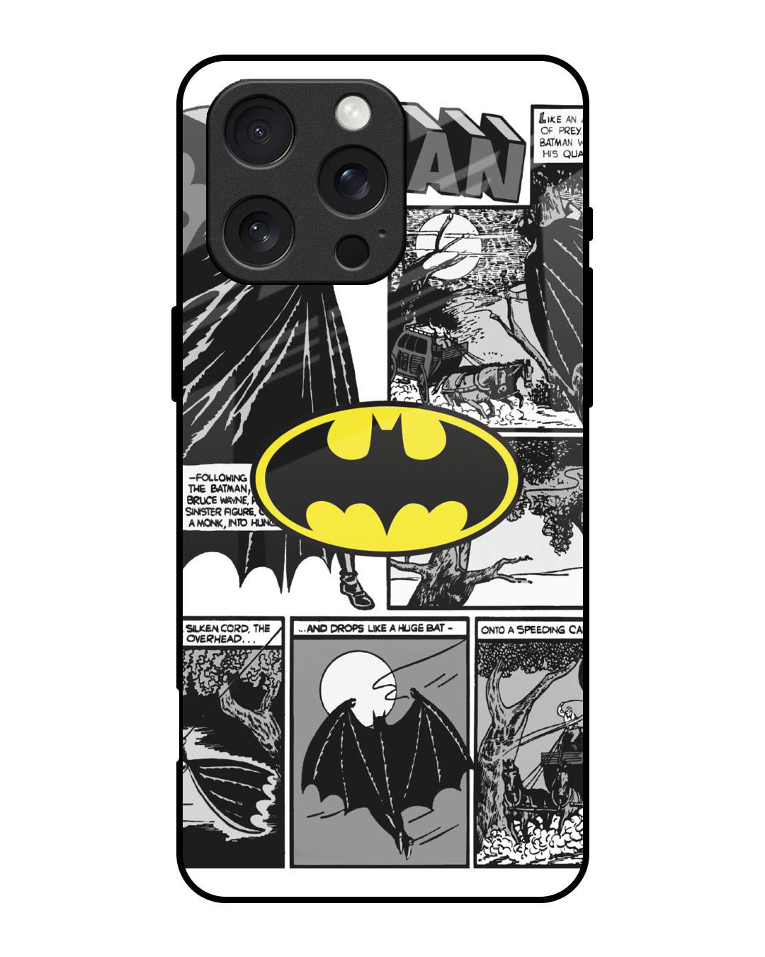 Buy Batman Hahaha Premium Glass Cover for Apple iPhone 16 Pro Online in ...