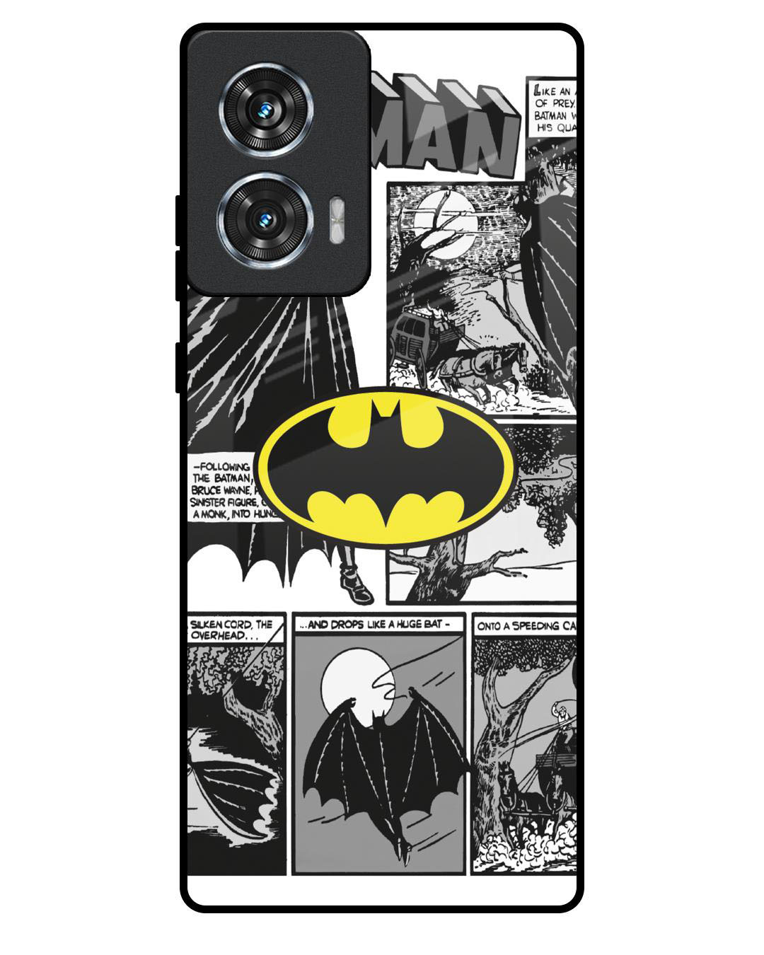 Buy Batman Hahaha Premium Glass Cover for Motorola Edge 50 Fusion 5G ...