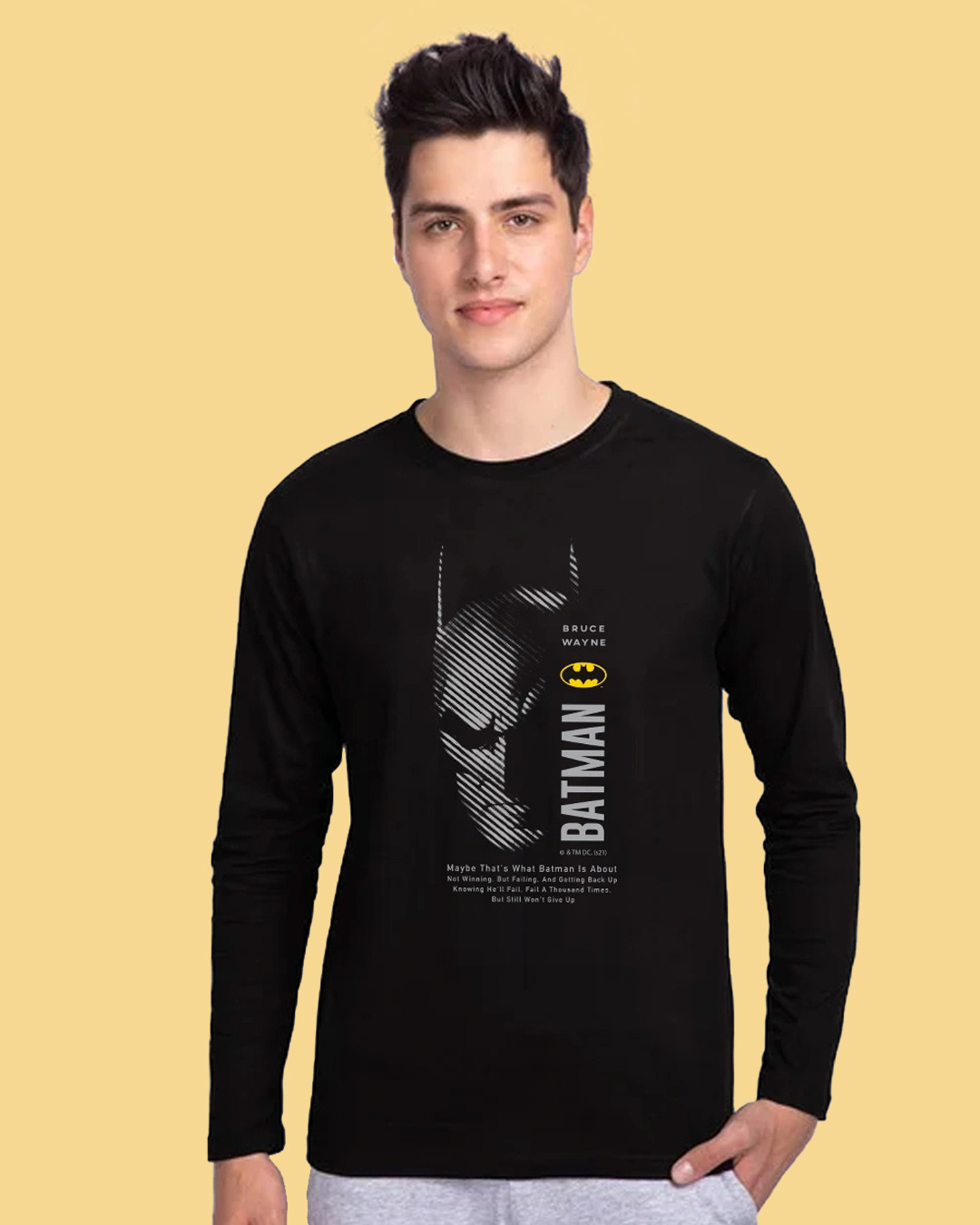 Buy Batman Og Full Sleeve T-shirt Online at Bewakoof