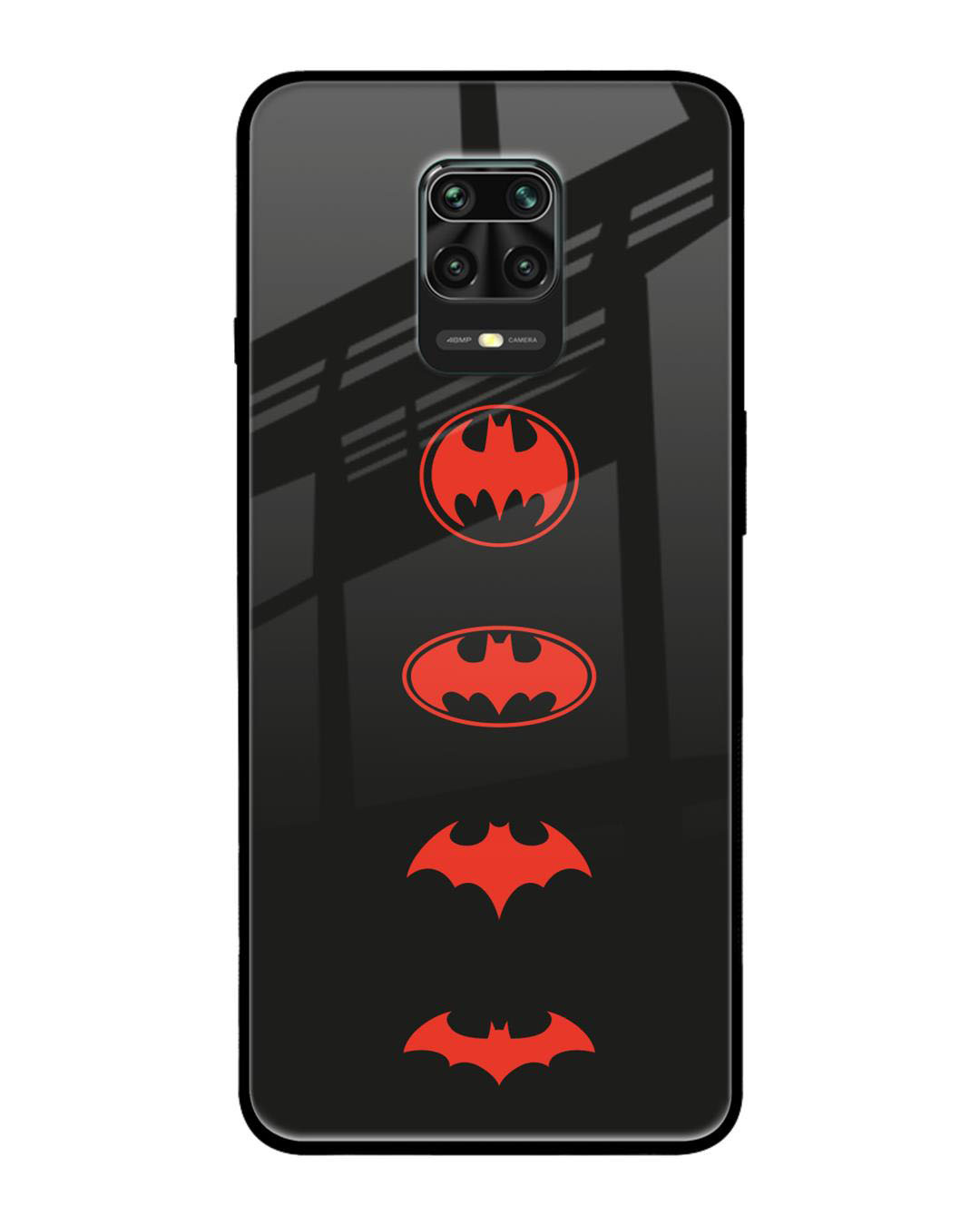 Buy Batman Premium Glass Cover for Redmi Note 9 Pro Max Online in India ...