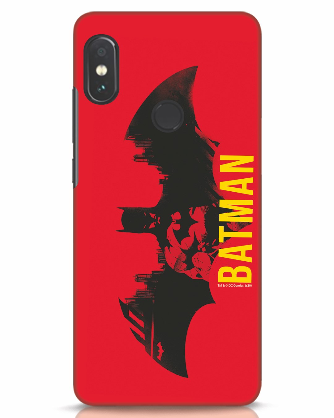 Buy Batman Red Xiaomi Redmi Note 5 Pro Mobile Cover (BML) Online in ...