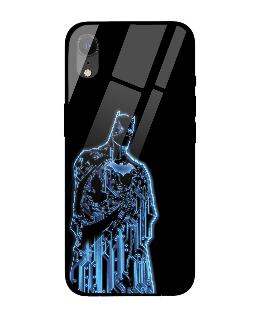 Buy Batman Technoverse Premium Glass Cover for iPhone XR Online in ...