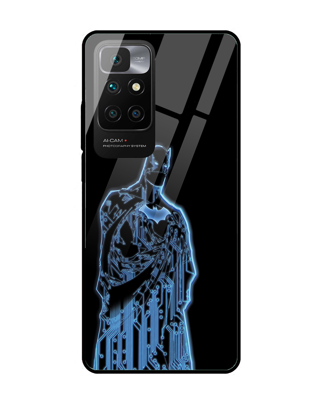 Buy Batman Technoverse Premium Glass Cover for Xiaomi Redmi 10 Prime ...