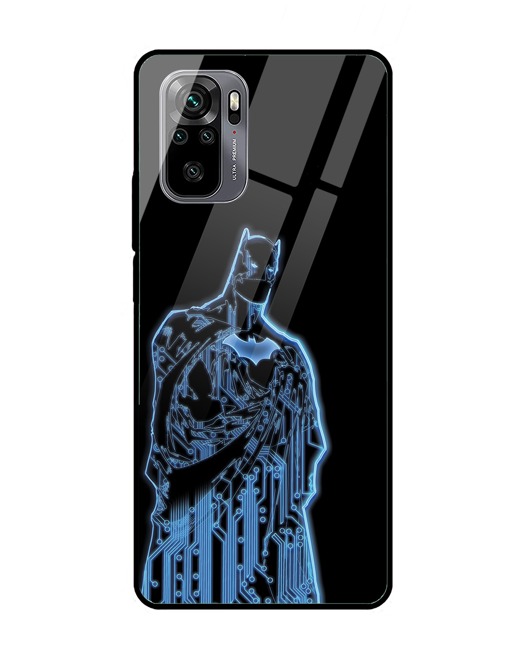 Buy Batman Technoverse Premium Glass Cover for Xiaomi Redmi Note 10 ...
