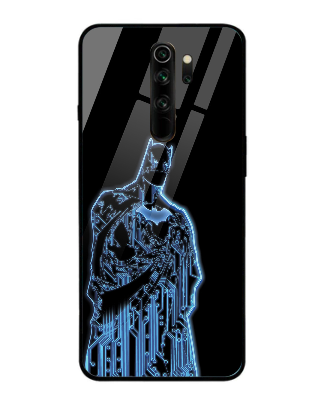 Buy Batman Technoverse Premium Glass Cover for Xiaomi Redmi Note 8 Pro ...