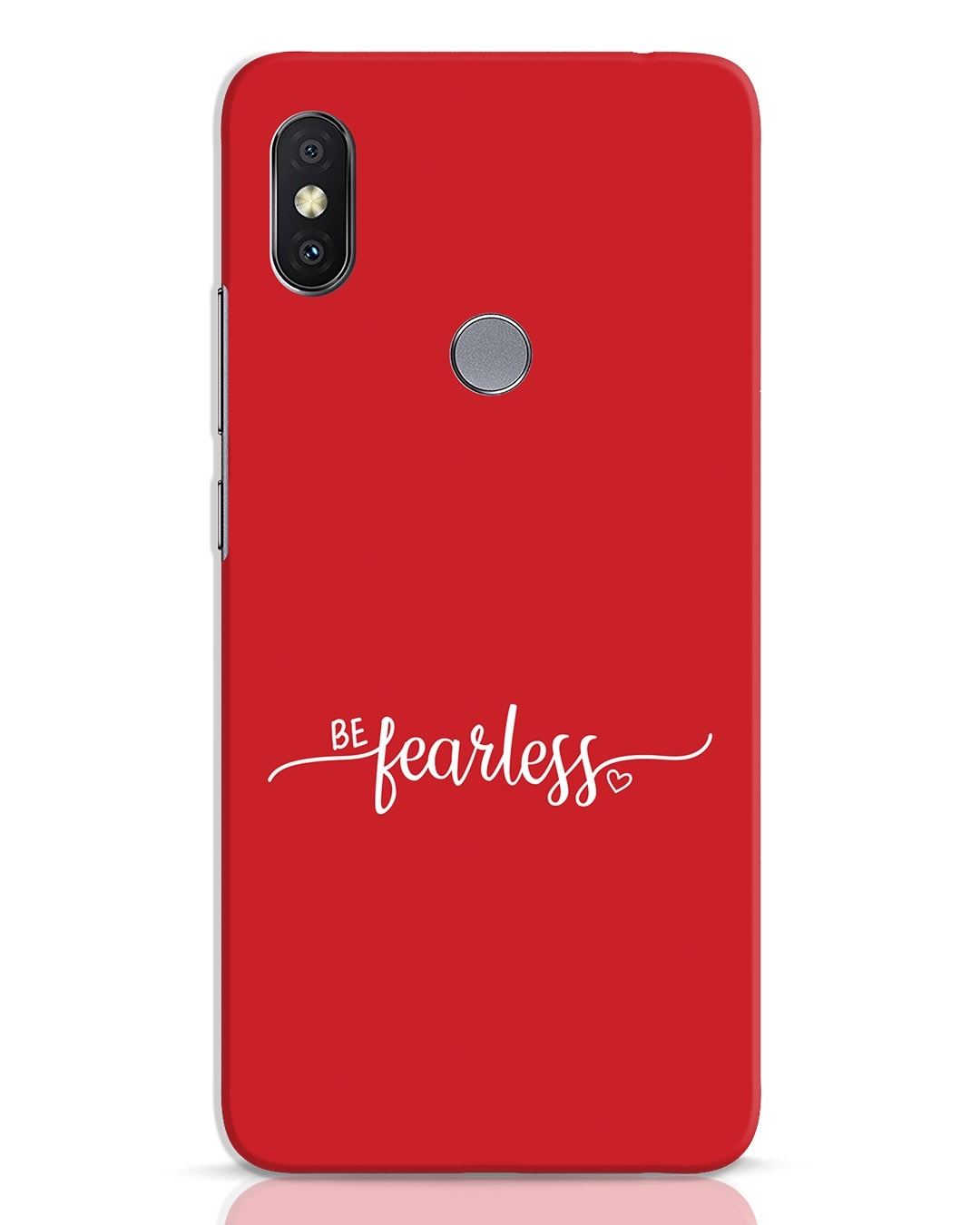 Buy Be Fearless Xiaomi Redmi Y2 Mobile Cover for Unisex Online at Bewakoof