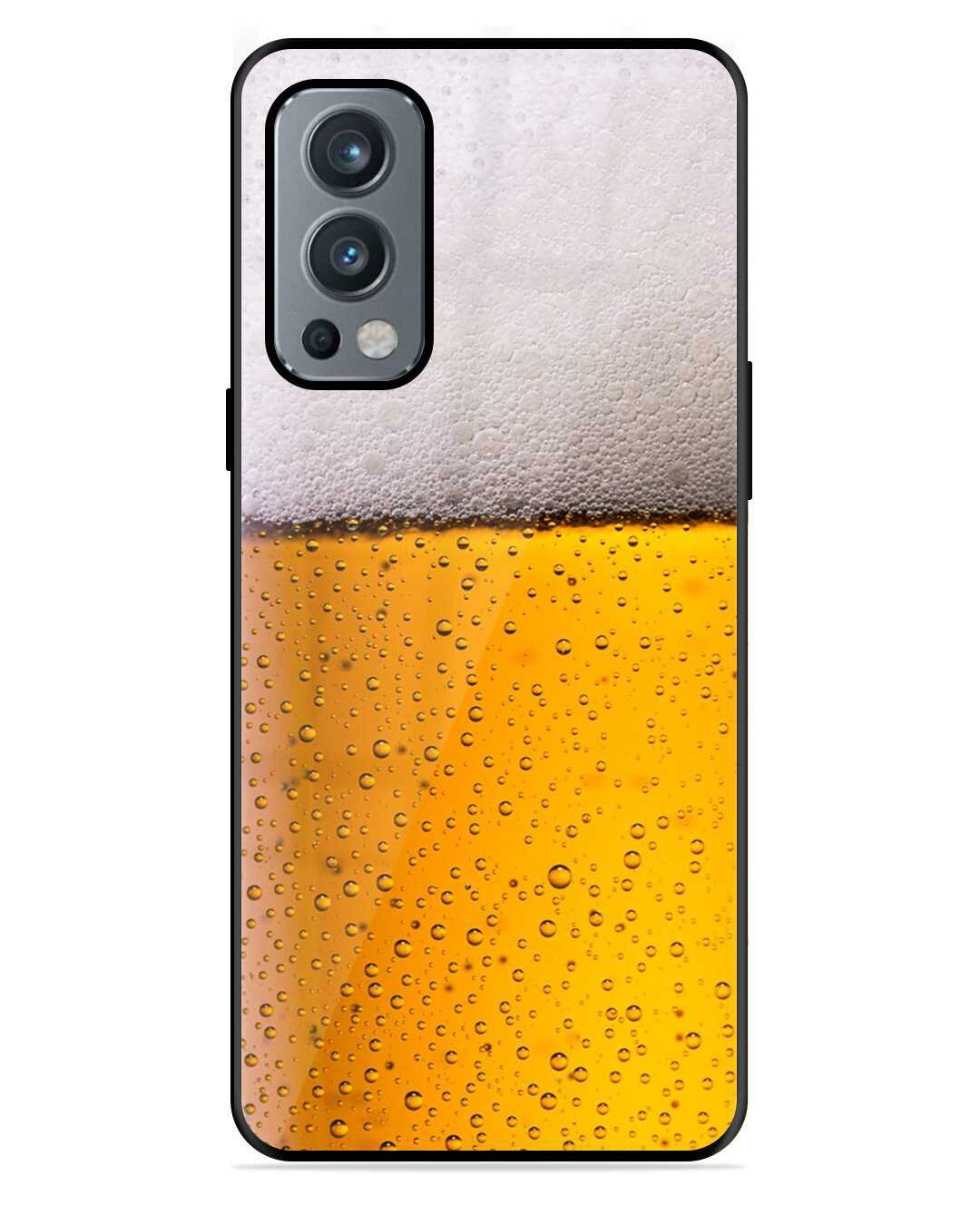 Buy Beer Glass Premium Glass Case for OnePlus Nord 2 5G (Shock Proof ...