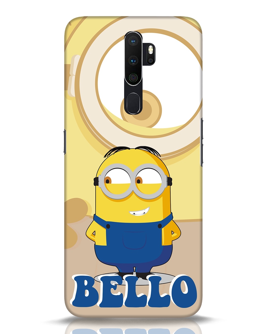 Buy Bellow Minion Printed Designer Hard Cover for Oppo A5 2020 Online ...
