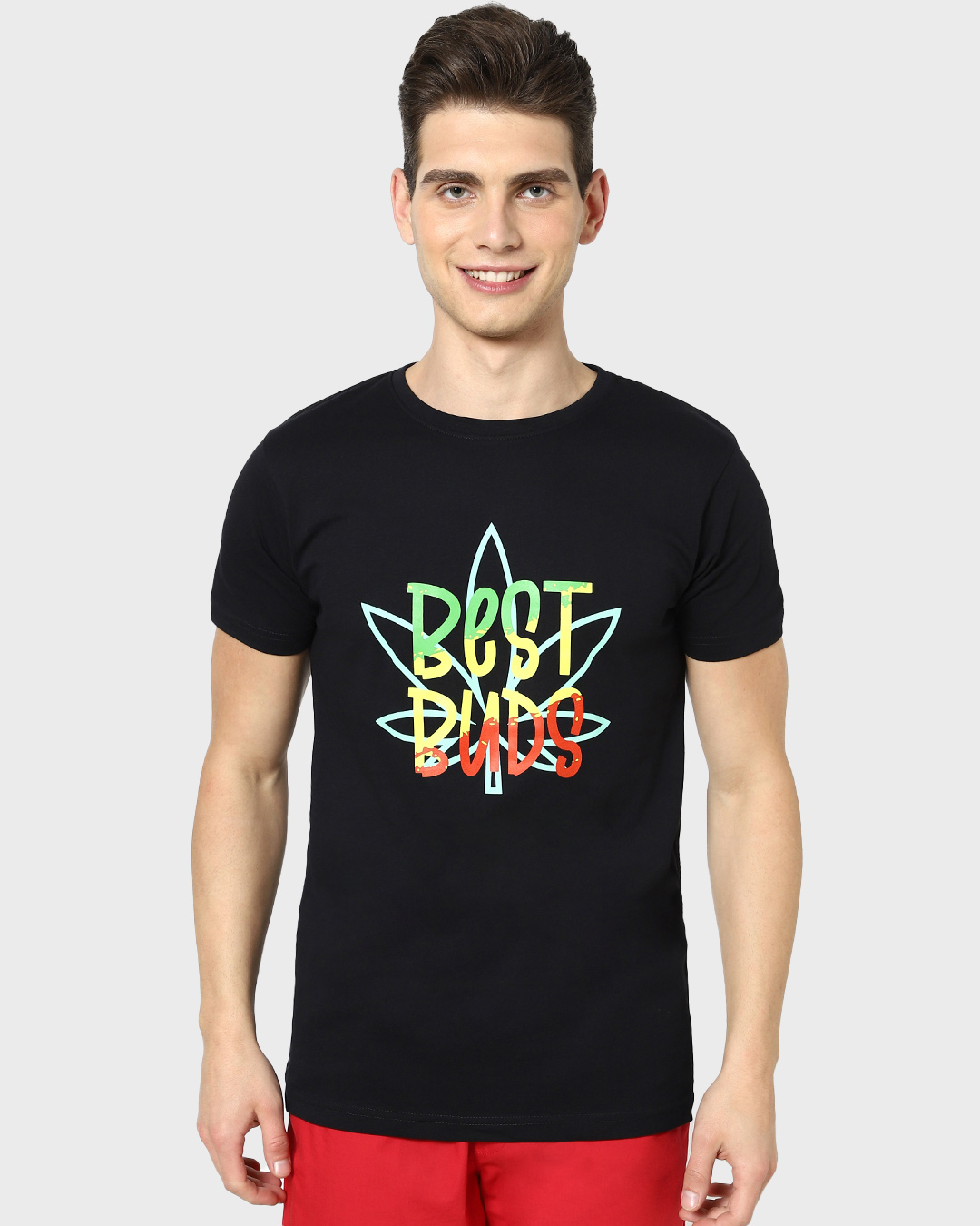 Buy Best Buds Half Sleeve T-Shirt Online at Bewakoof