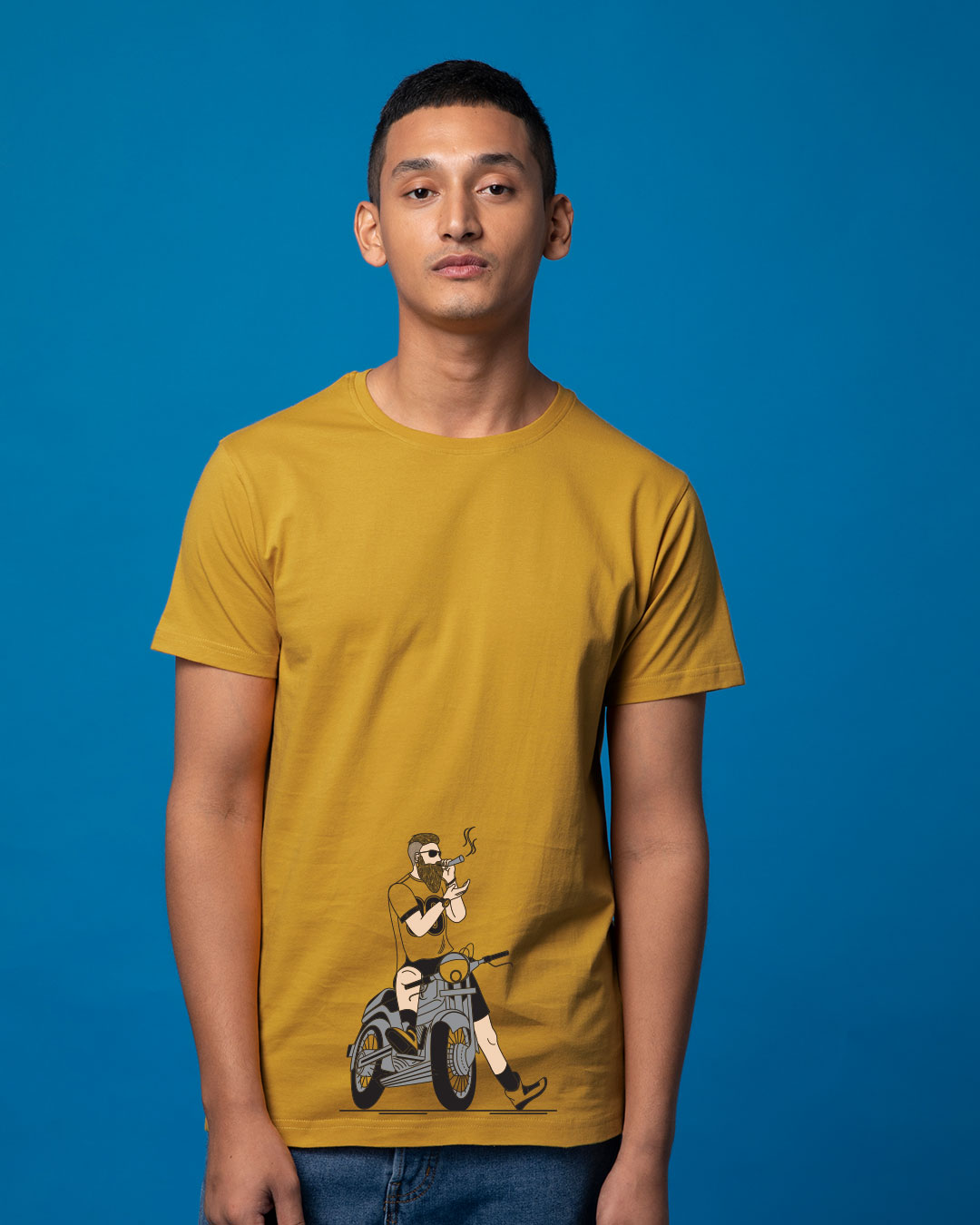 Buy Biker Swag Half Sleeve T-Shirt Online at Bewakoof