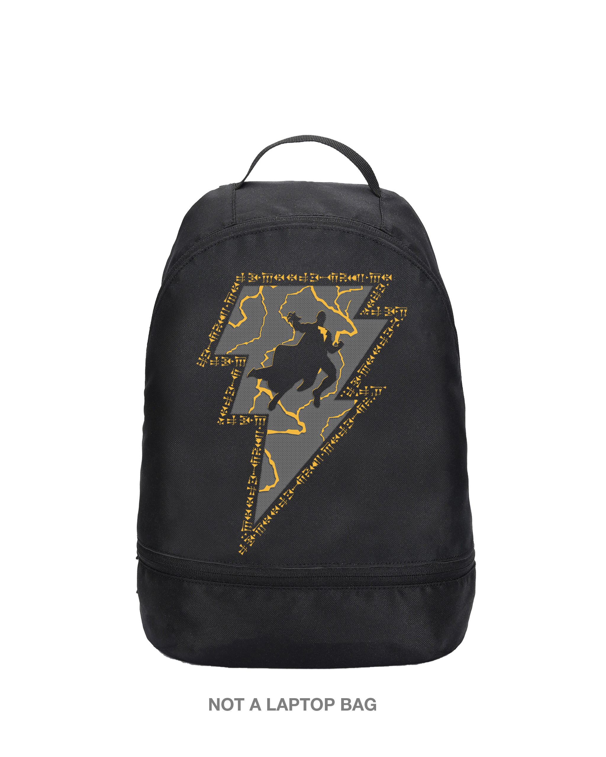 Buy Unisex Black Adam Printed Small Backpack Online in India at Bewakoof
