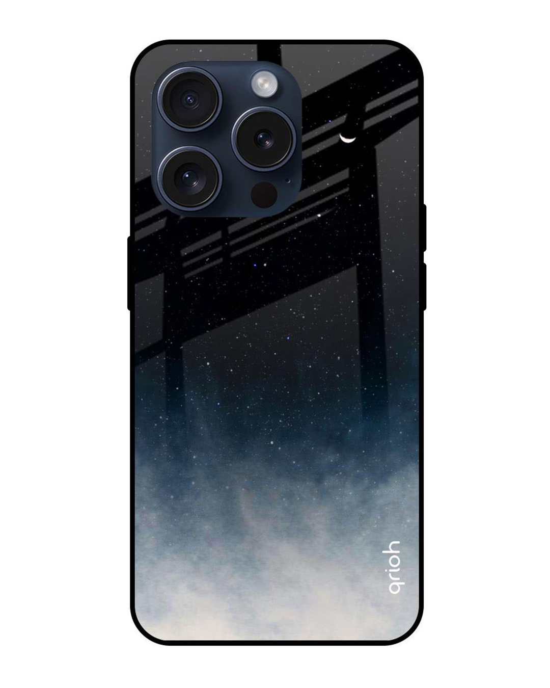 Buy Black Aura Premium Glass Case for Apple iPhone 15 Pro (Shock Proof ...