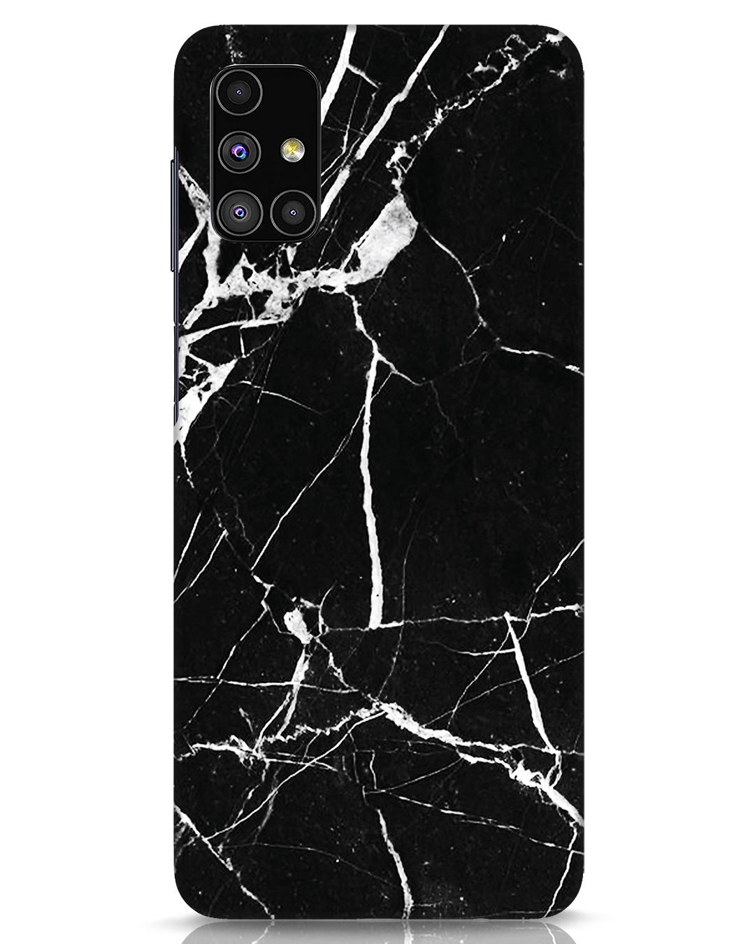 Buy Black Marble Samsung Galaxy M51 Mobile Cover Online in India at ...