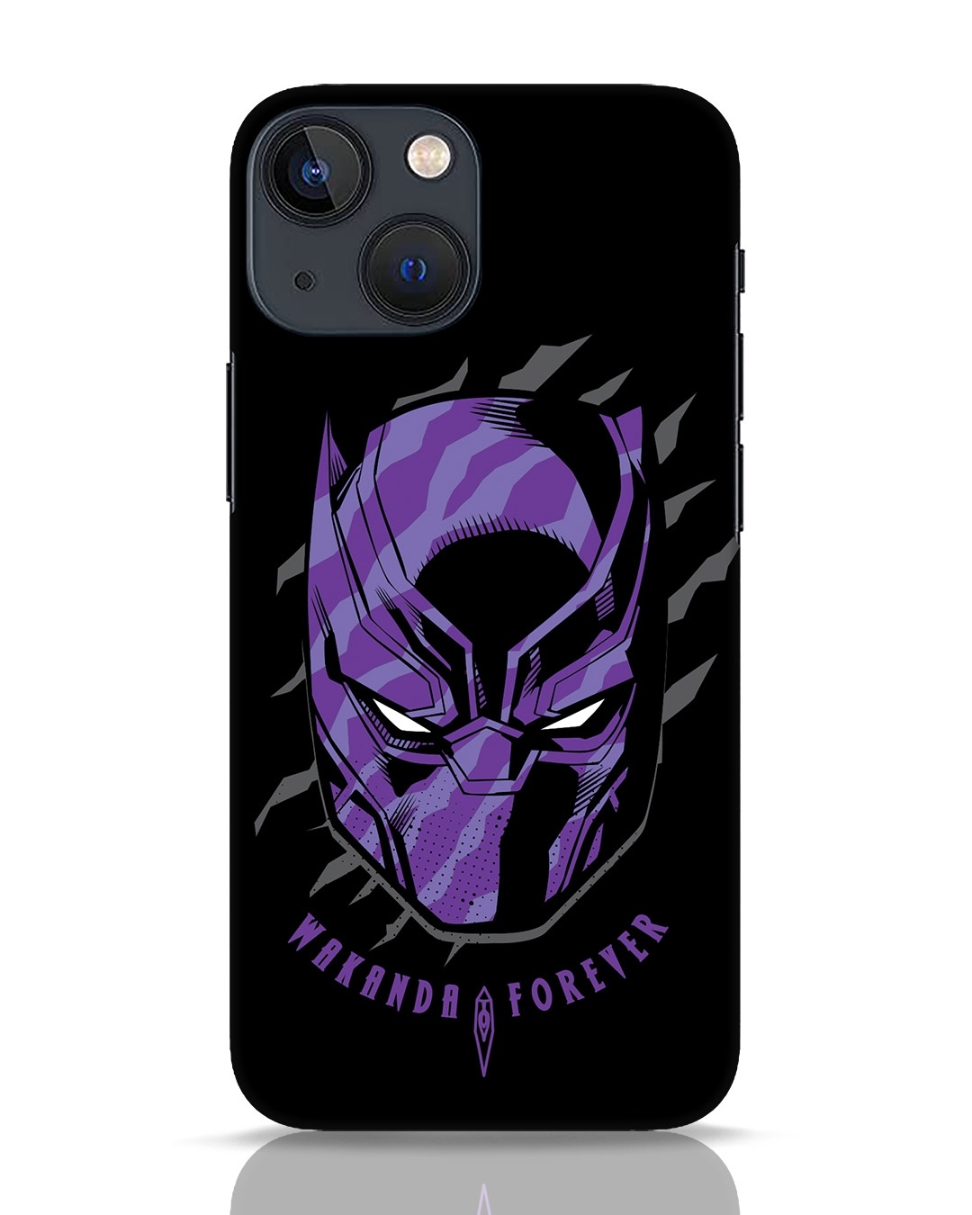 Buy Black Panther Mask Designer Hard Cover for Apple iPhone 13 mini ...