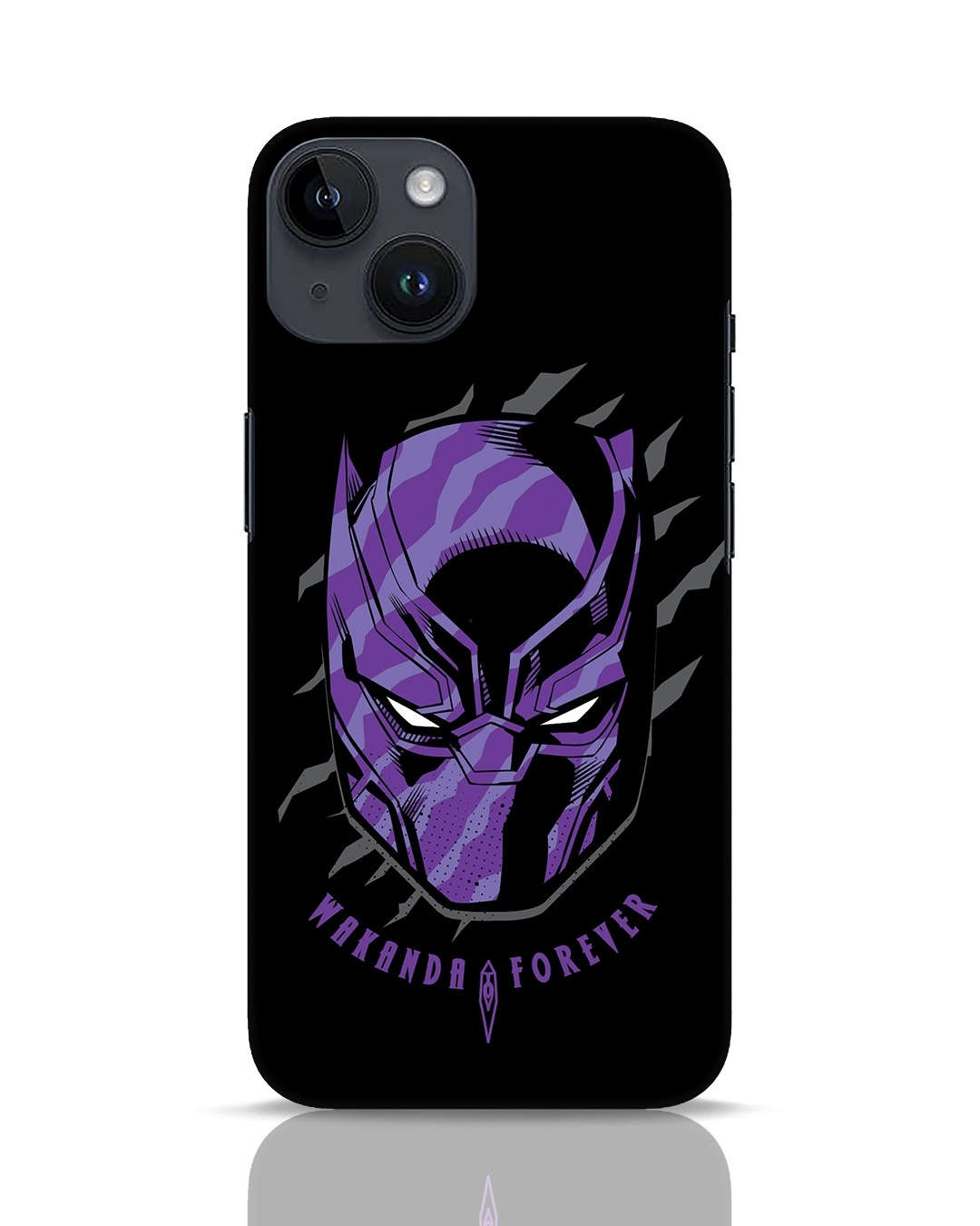 Buy Black Panther Mask Designer Hard Cover for Apple iPhone 14 Online ...