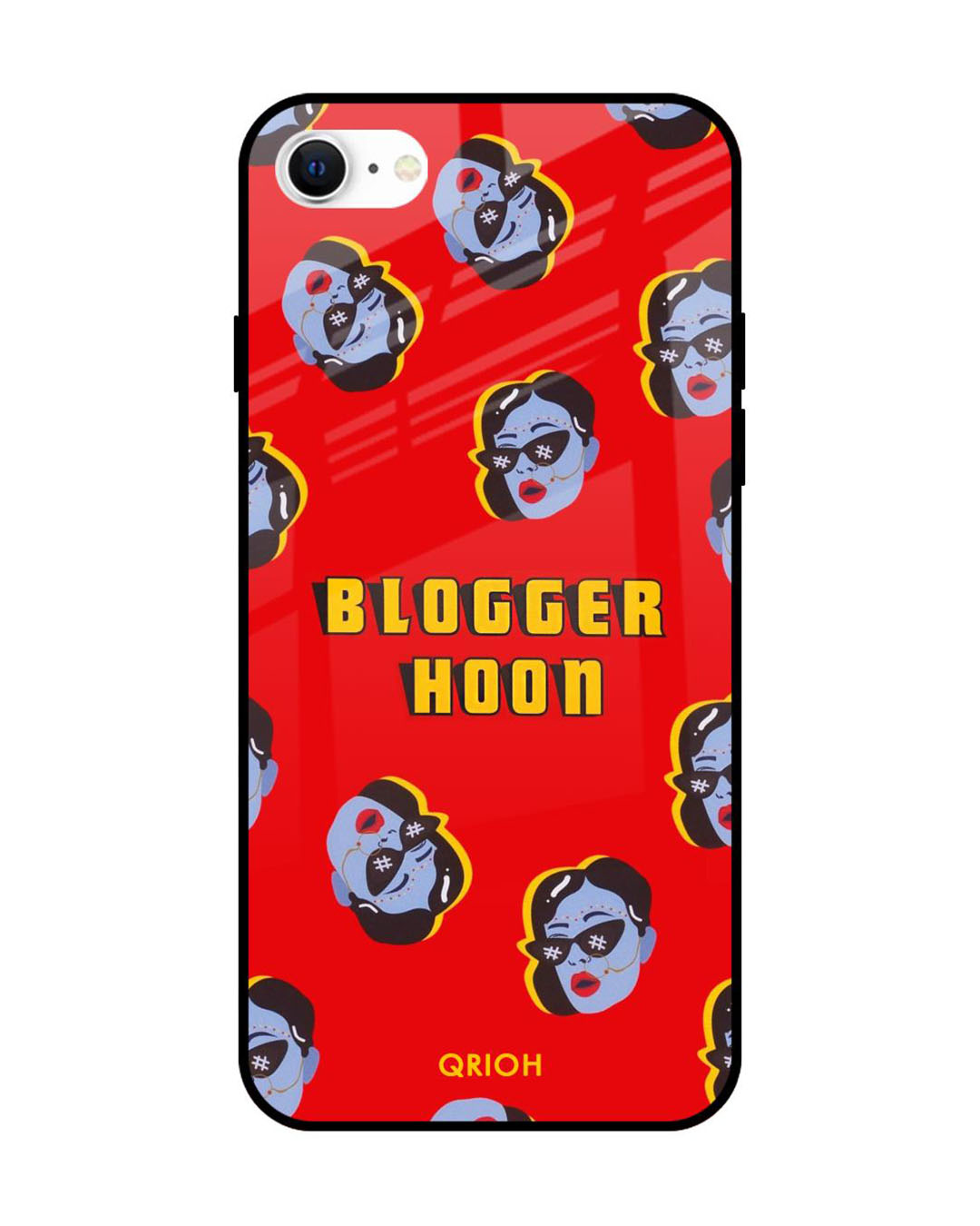 Buy Blogger Premium Glass Case for Apple iPhone SE 2022 (Shock Proof ...