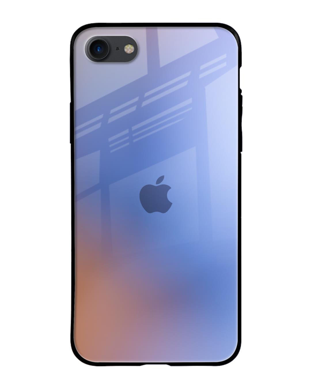 Buy Blue Aura Premium Glass Case for Apple iPhone SE 2020 (Shock Proof ...